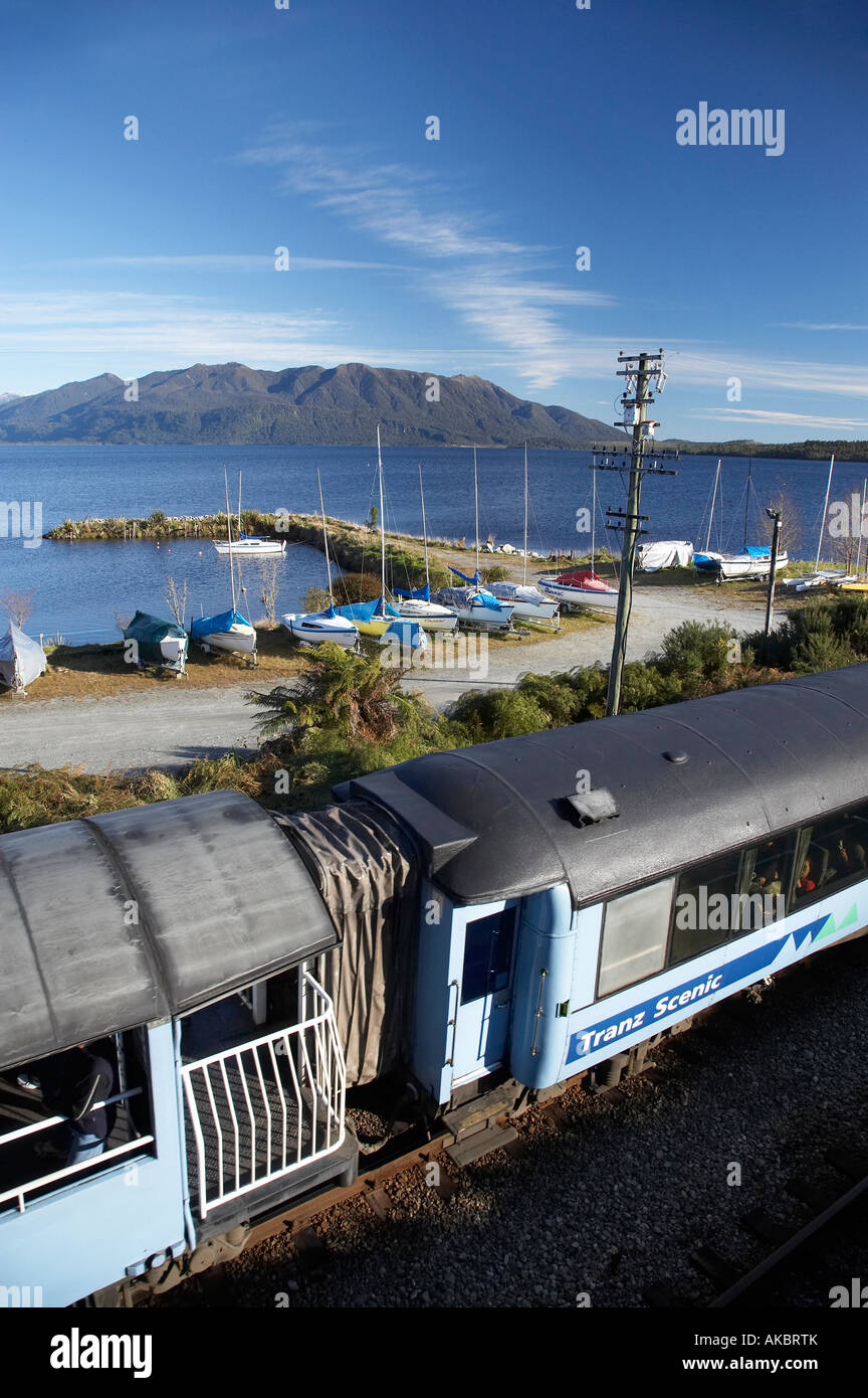 Trans Alpine Train Moana Lake Brunner West Coast South Island New ...