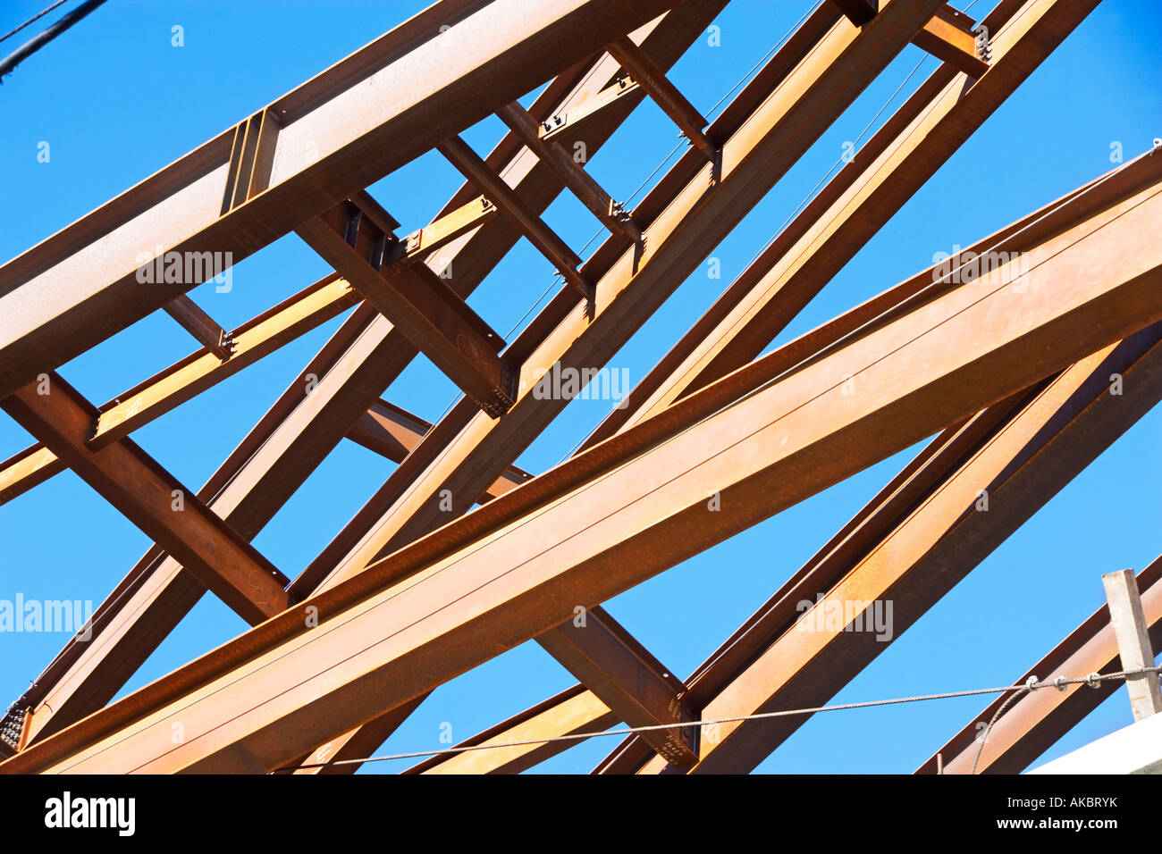 BEAMS, RUST, METAL, STEEL, CONSTRUCTION EQUIPMENT, OLDS, STRONG, FUTURE ...