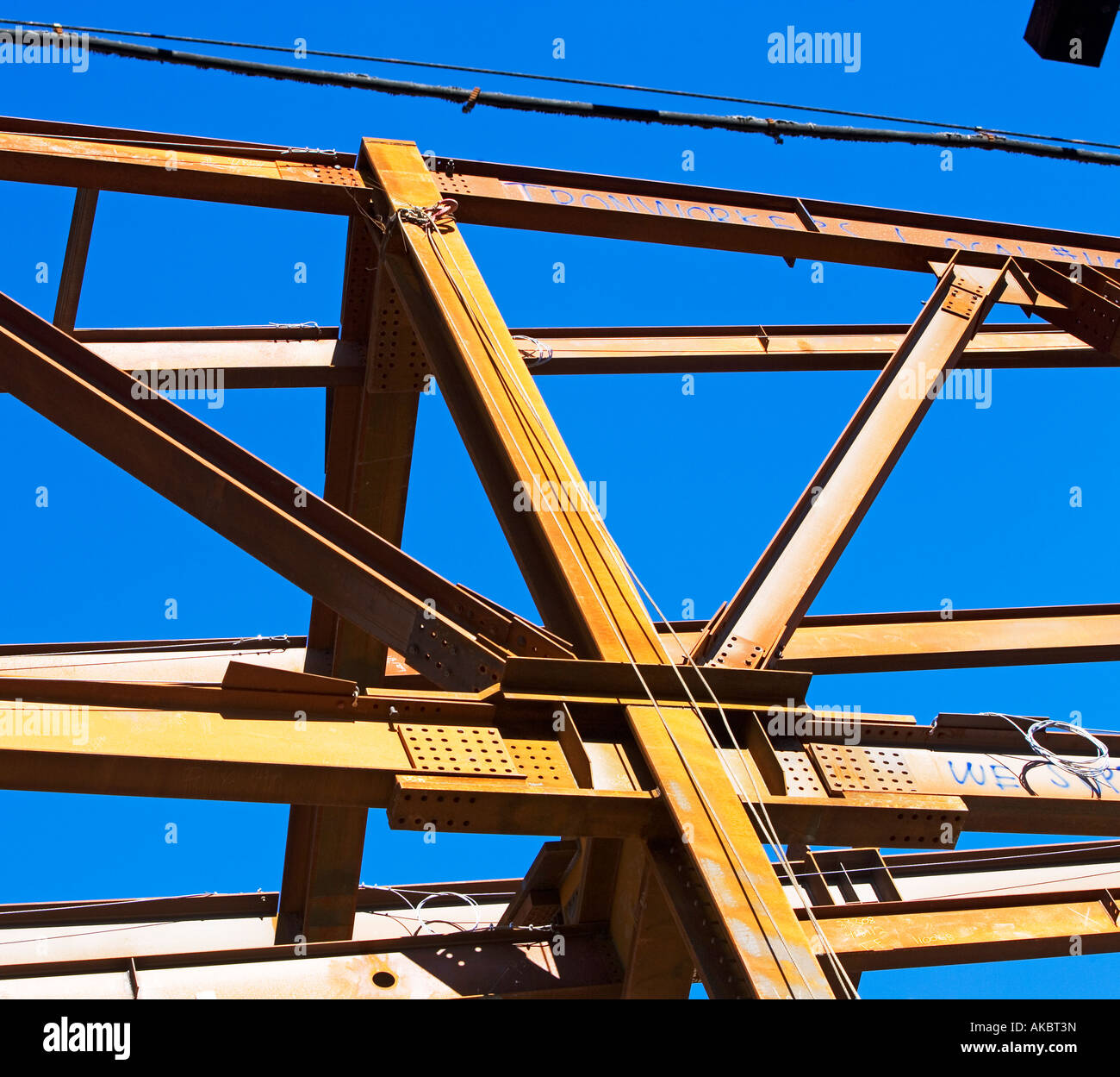 BEAMS, RUST, METAL, STEEL, CONSTRUCTION EQUIPMENT, OLDS, STRONG, FUTURE ...