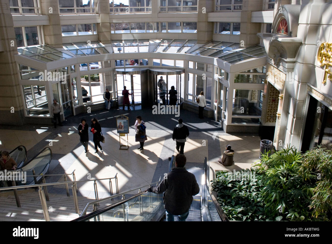 Prudential Center Shopping Mall, Boston Stock Photo - Alamy