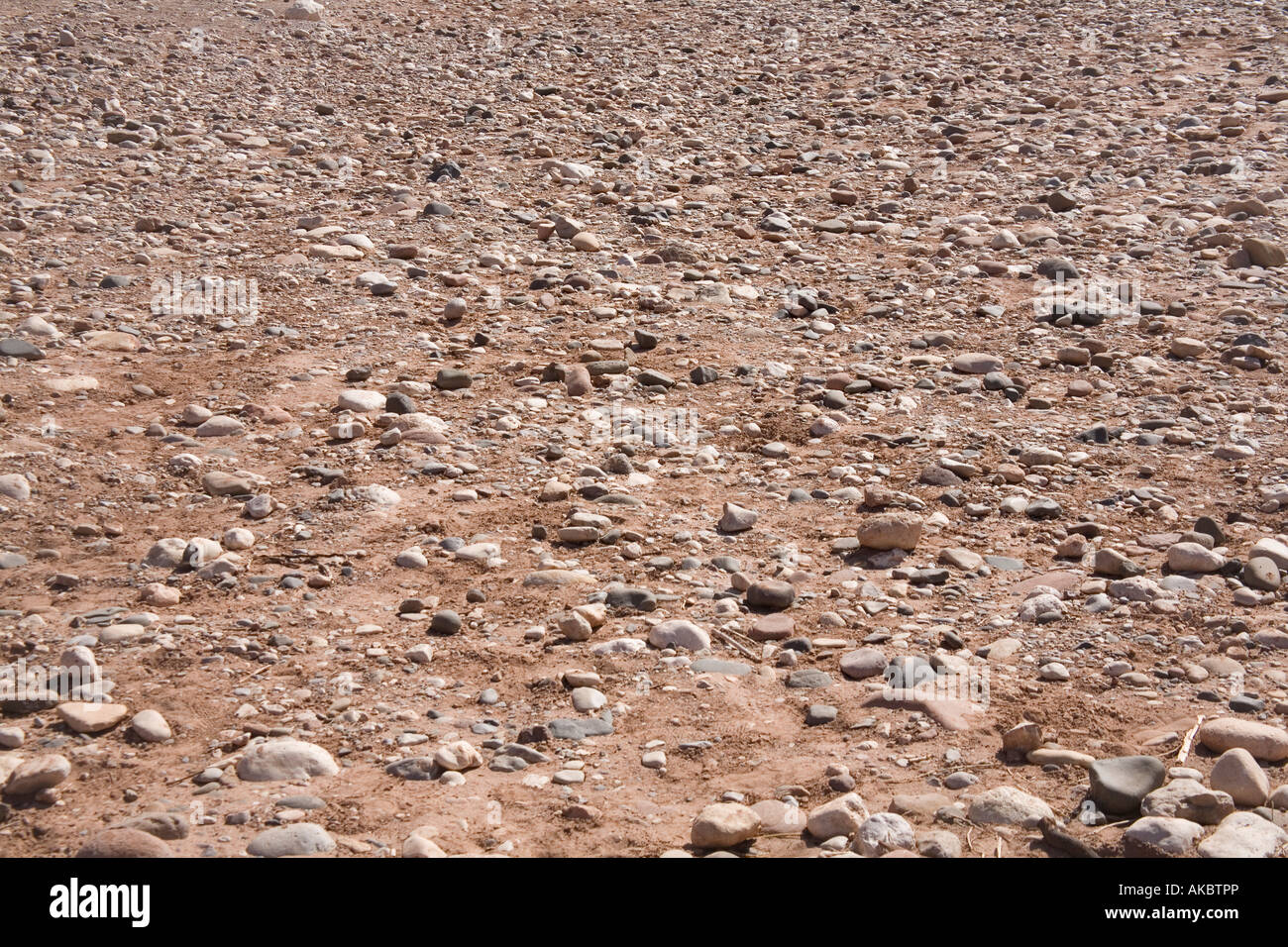 Dried up river in the atlas mountain's Morocco, Africa Stock Photo - Alamy