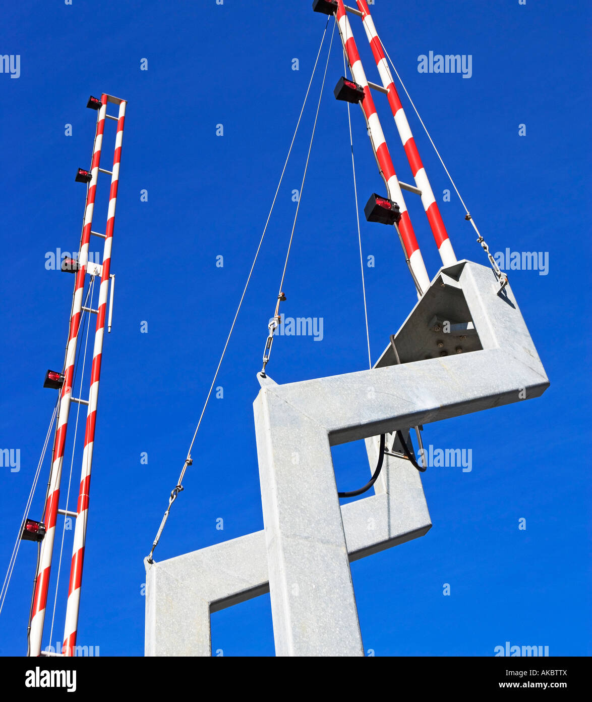 Crossing barricade hi-res stock photography and images - Alamy