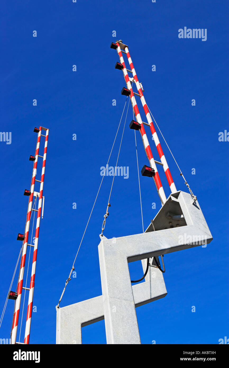 Crossing barricade hi-res stock photography and images - Alamy