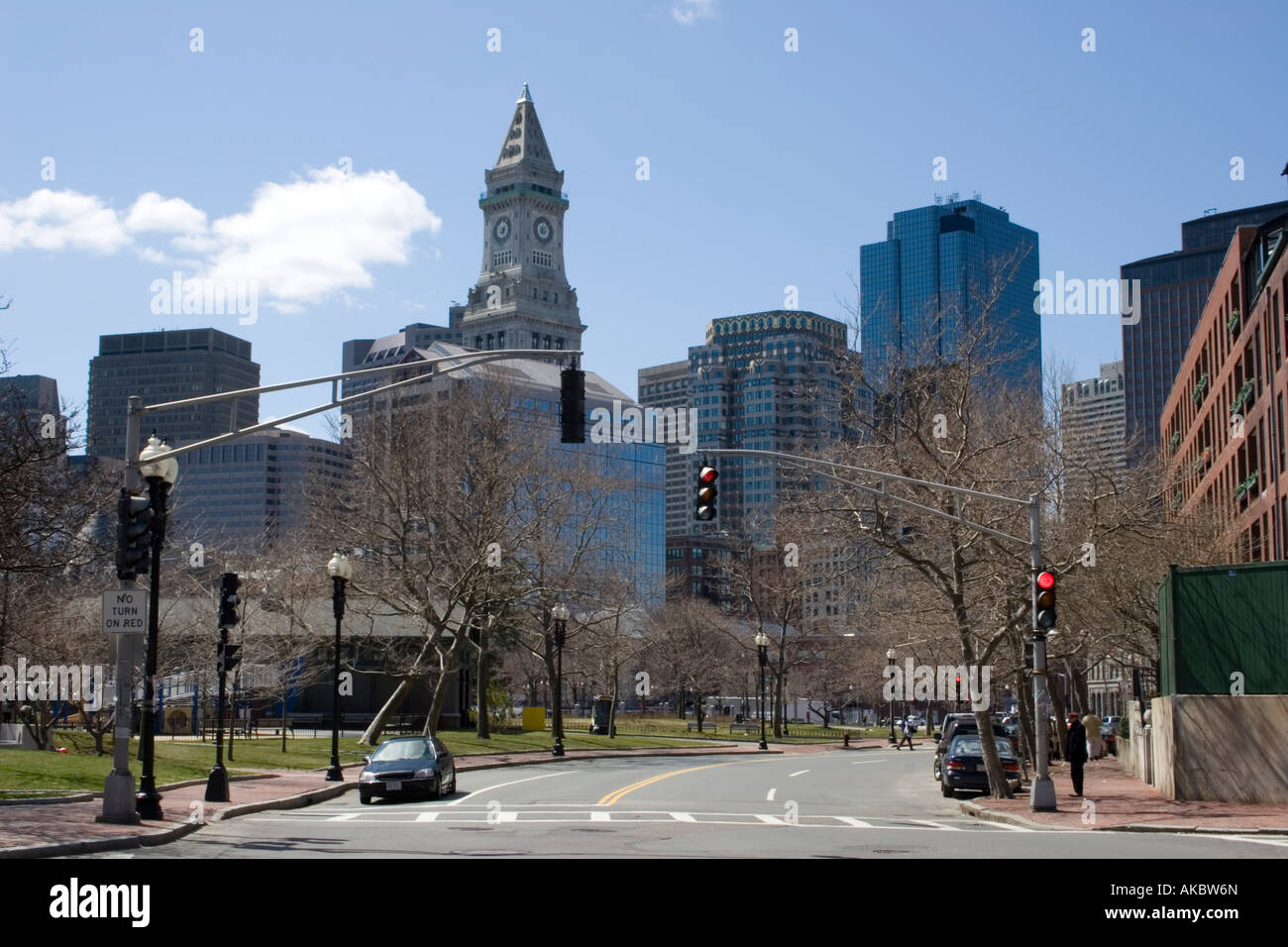 Boston Buildings Skyline Stock Photo - Alamy