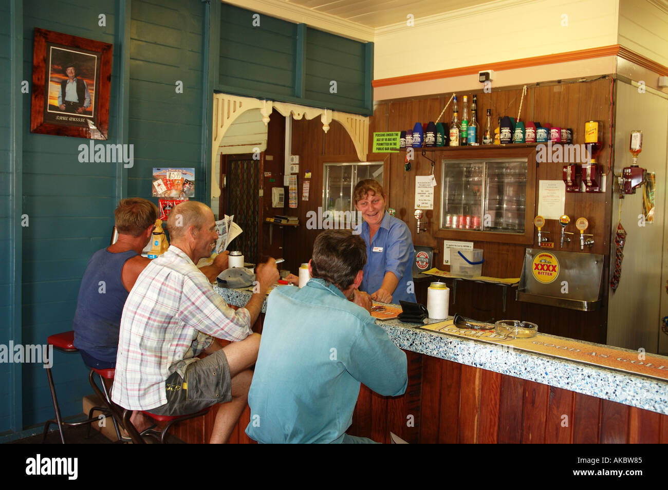 Outback pub Comet Queensland Australia Stock Photo - Alamy