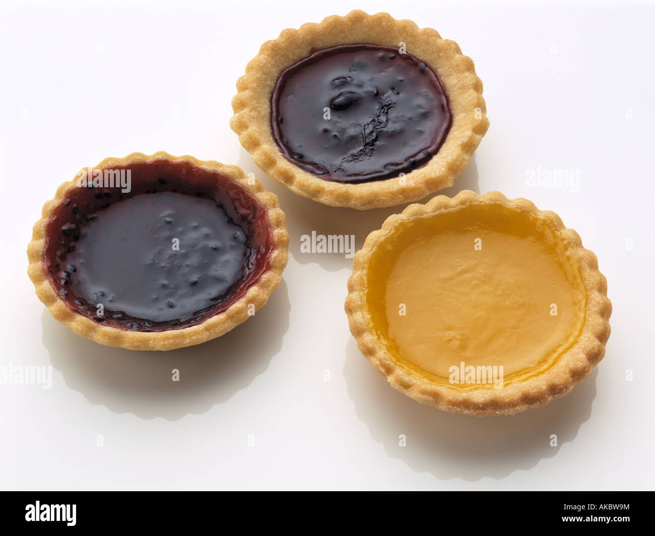 Individual vegetarian jam tarts hi-res stock photography and images - Alamy