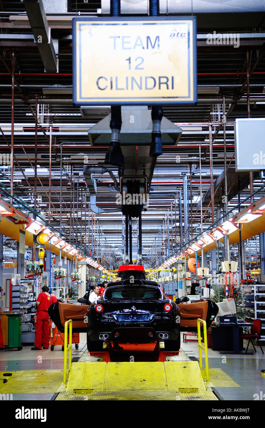 Ferrari Factory Maranello Italy Stock Photos & Ferrari Factory ...
