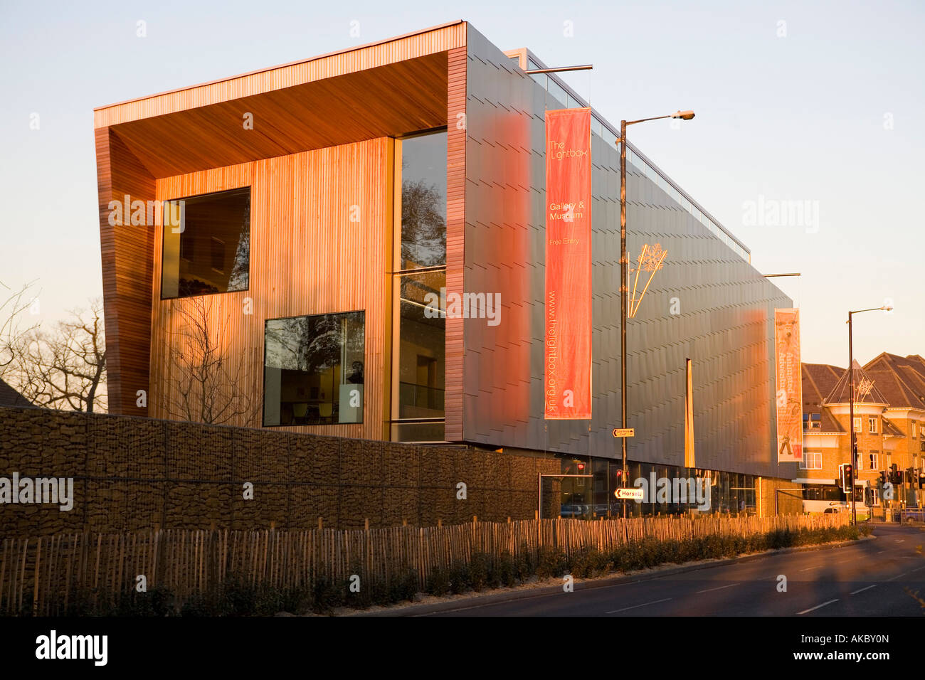 The Lightbox in Woking, Surrey Stock Photo - Alamy