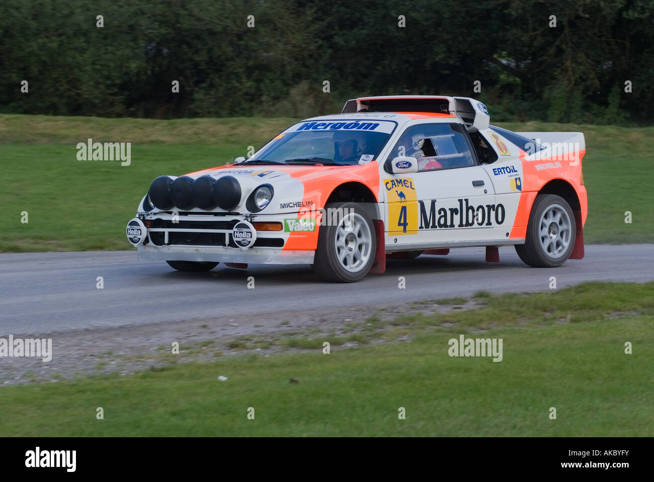 Ford RS200 Group B Historic Rally Car at Oulton Park Motor Racing ...