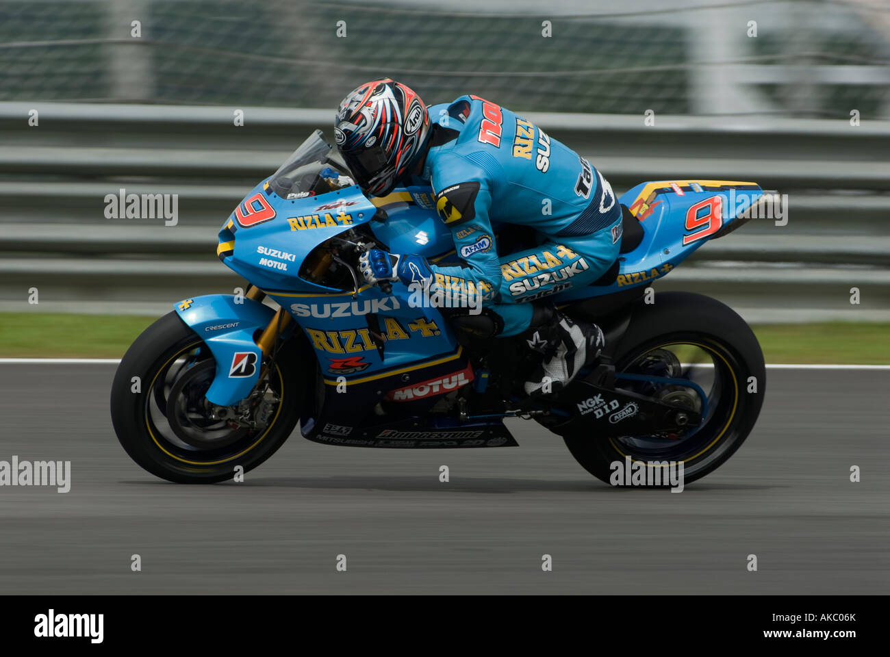 Japanese Nobuatsu Aoki Rizla Suzuki at 2007 Polini Malaysian Motorcycle ...