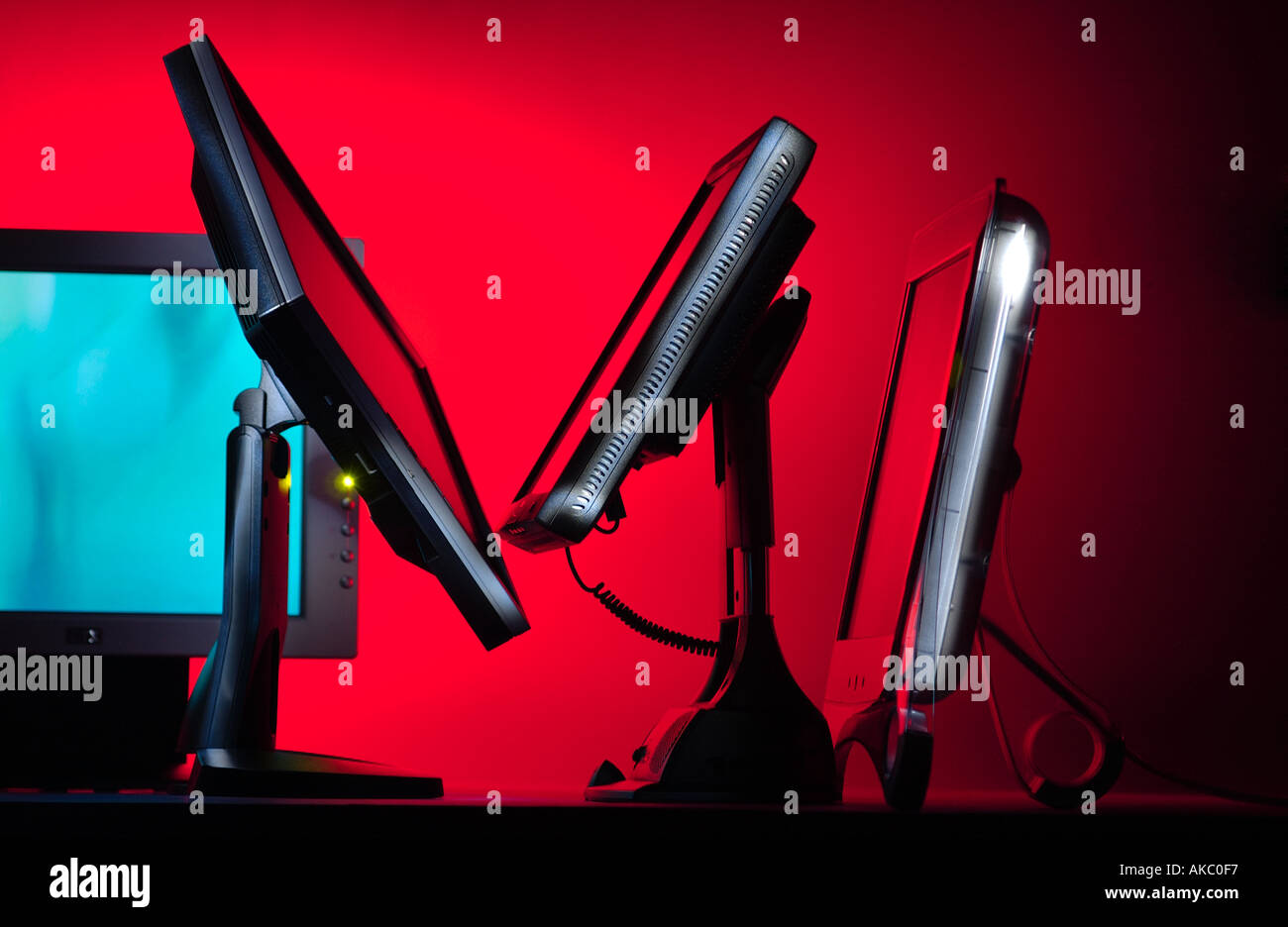 LCD and TFT computer screens Stock Photo - Alamy