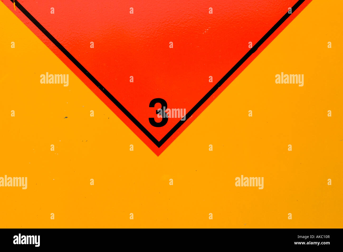 Red Triangle 3 Abstract Stock Photo - Alamy