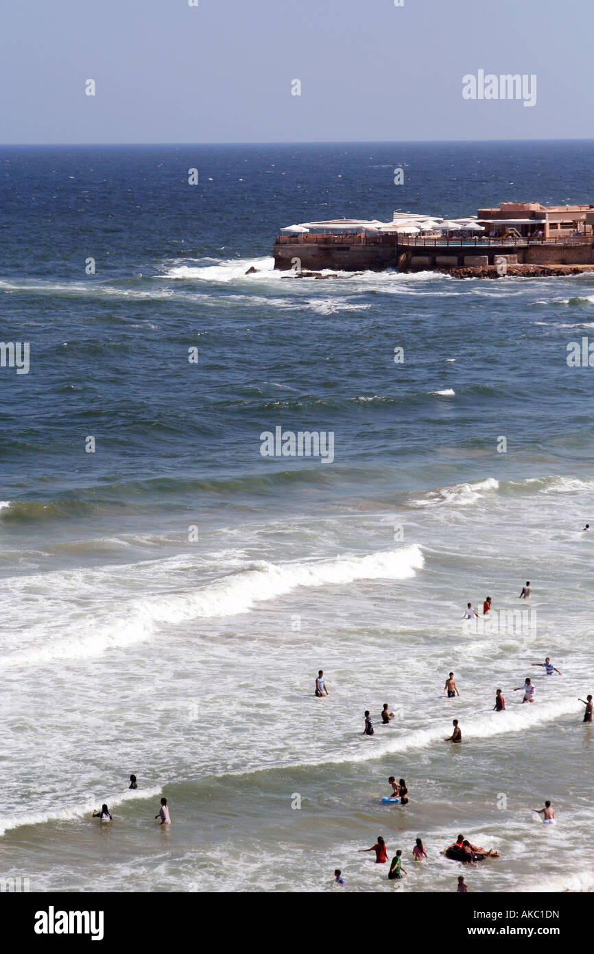 Alexandria beach , egypt Stock Photo - Alamy