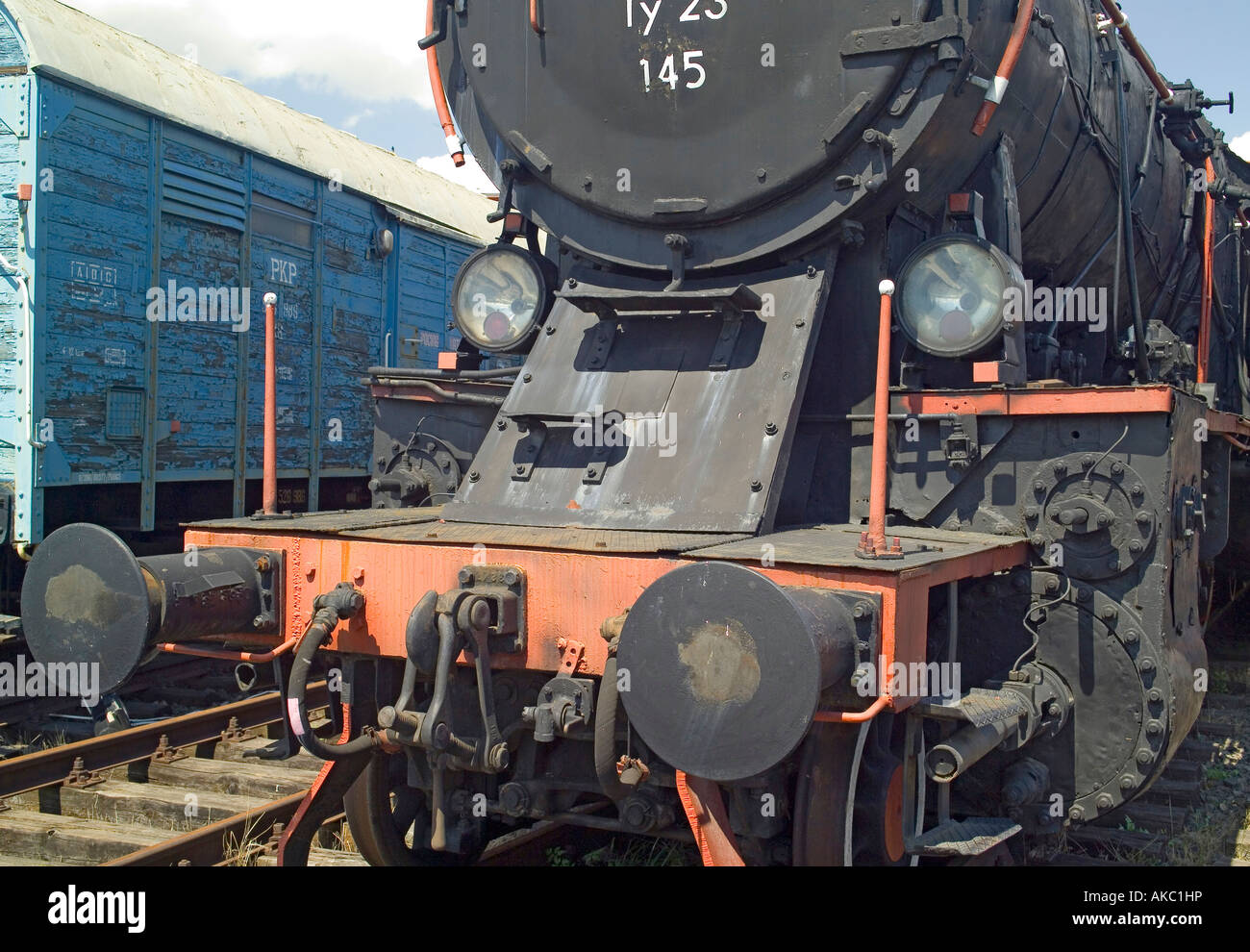 Steam engine locomotive Stock Photo - Alamy