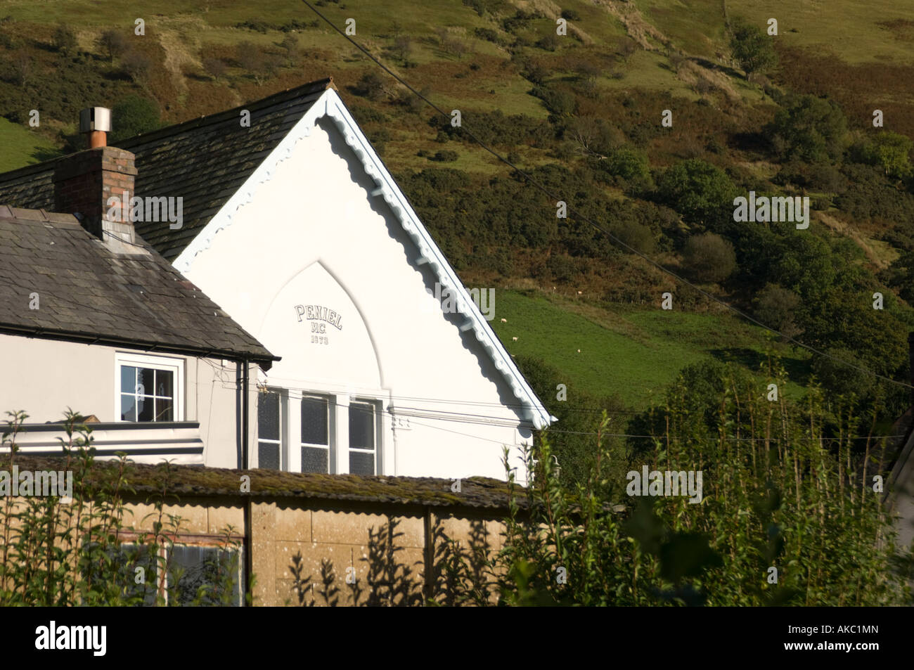 Penniel nonconformist chapel Mallwyd village in the Dyfi valley Powys ...
