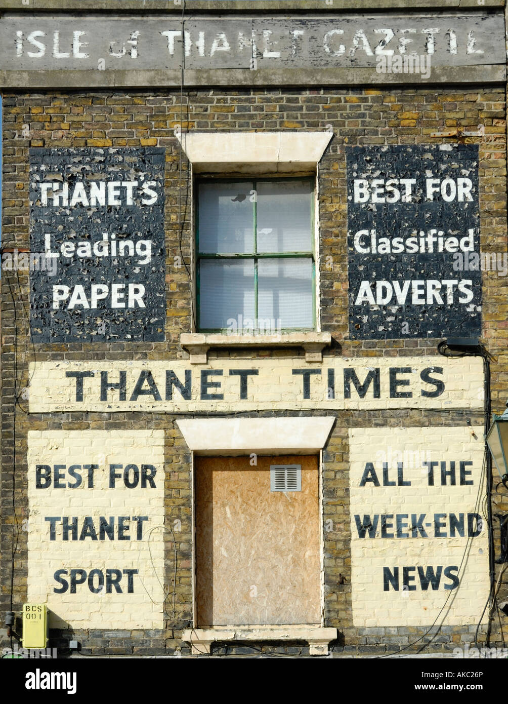 The original building used by The Thanet Times newspaper in Margate ...