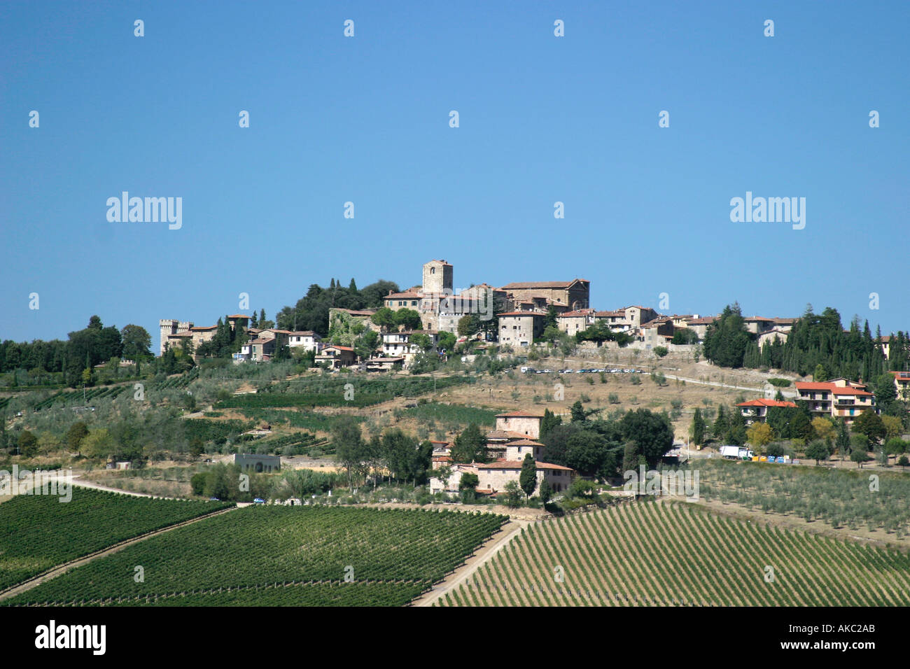 Panzano vineyards hi-res stock photography and images - Alamy