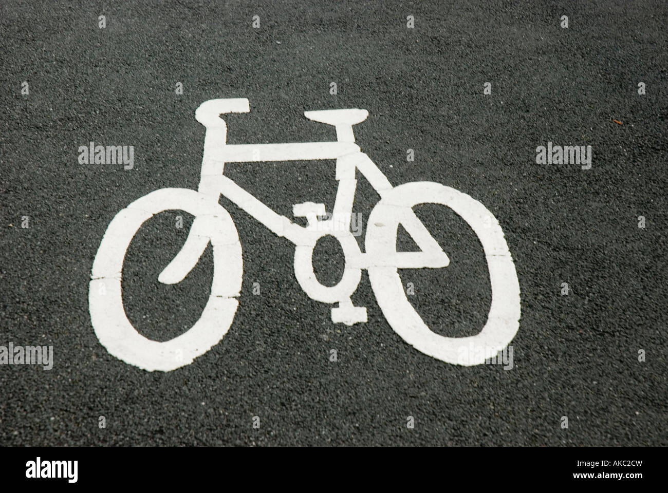 Cycle path logo Stock Photo - Alamy