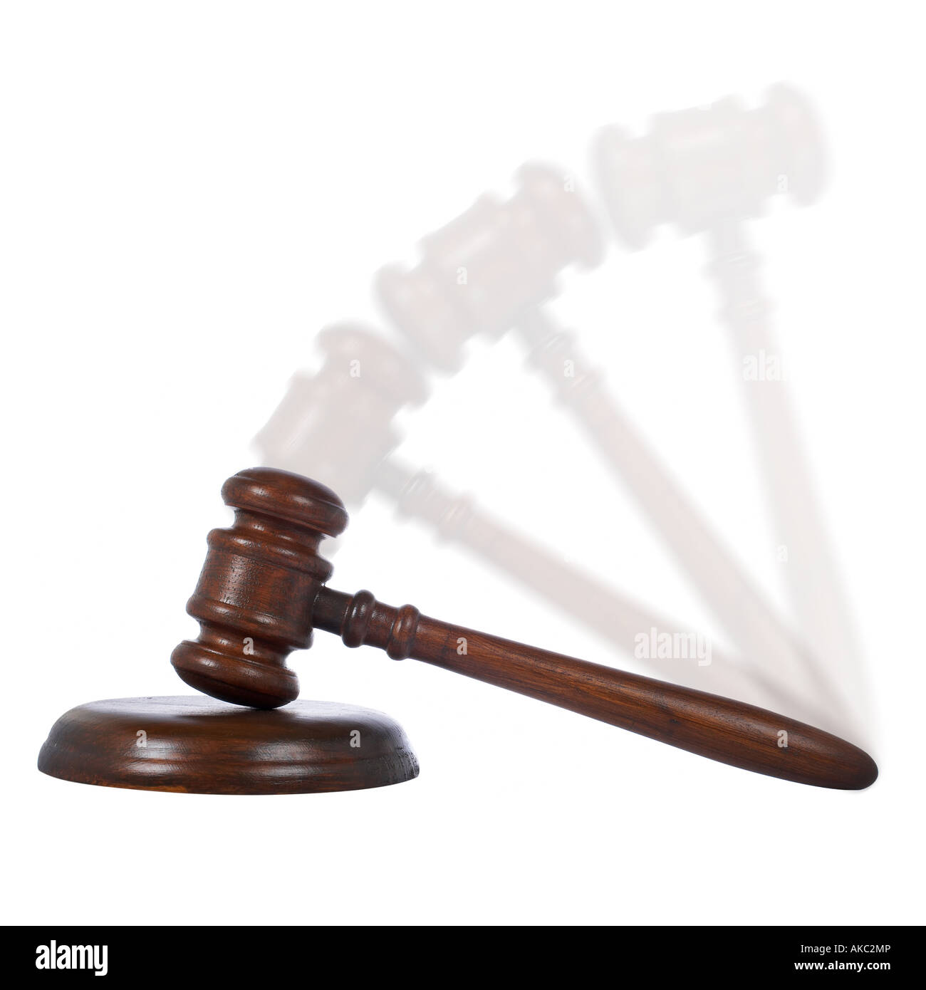Wooden gavel in action from the court Stock Photo - Alamy