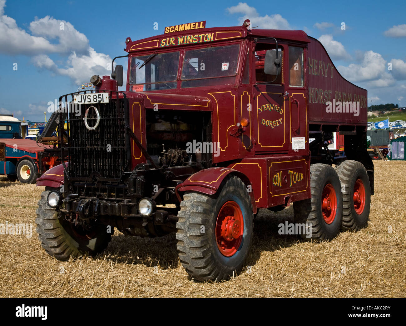 1951 Scammell Explorer showman's truck, Sir Winston, Reg No. JVS 851 ...