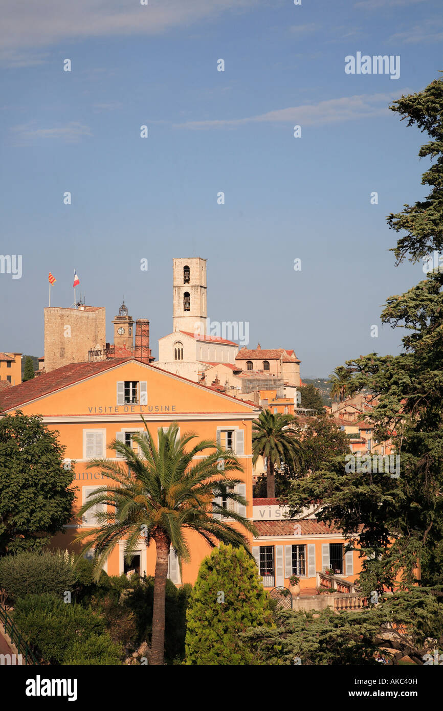 France Provence Grasse general view Stock Photo - Alamy