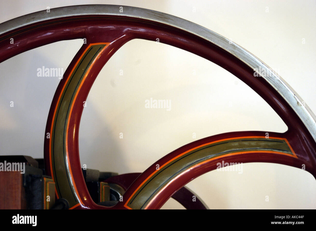 Steam engine flywheel hi-res stock photography and images - Alamy