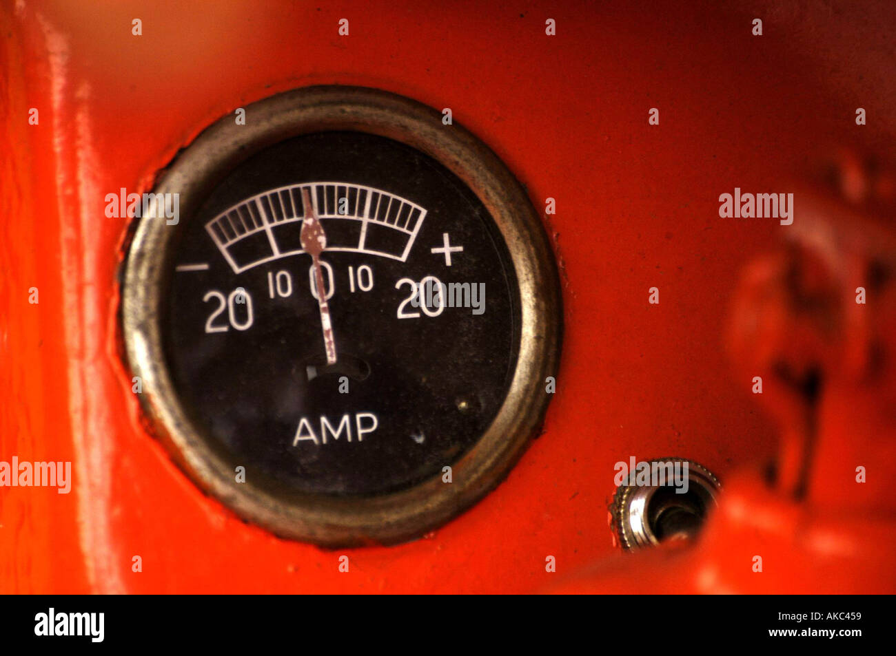 Ammeter gauge on tractor hi-res stock photography and images - Alamy