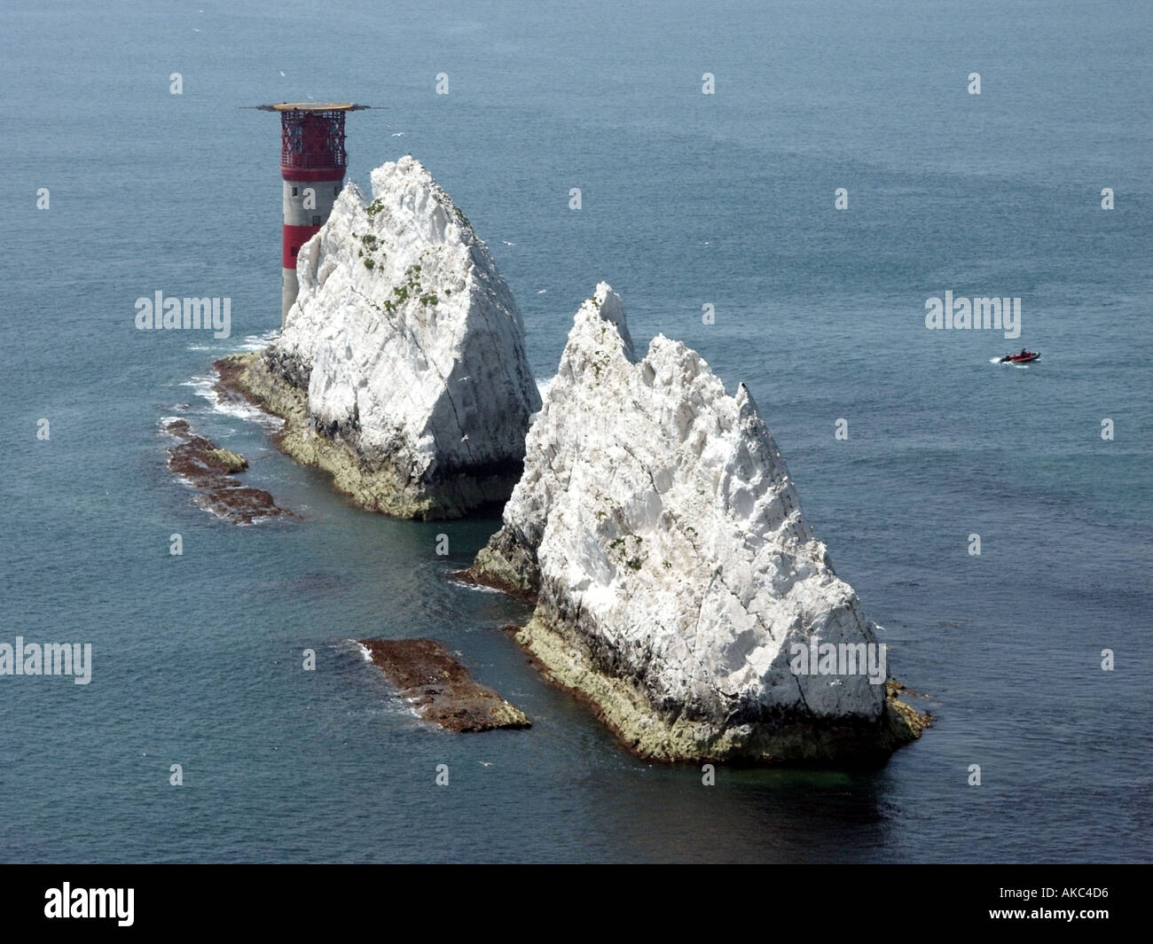 The Needles Isle of Wight Stock Photo - Alamy