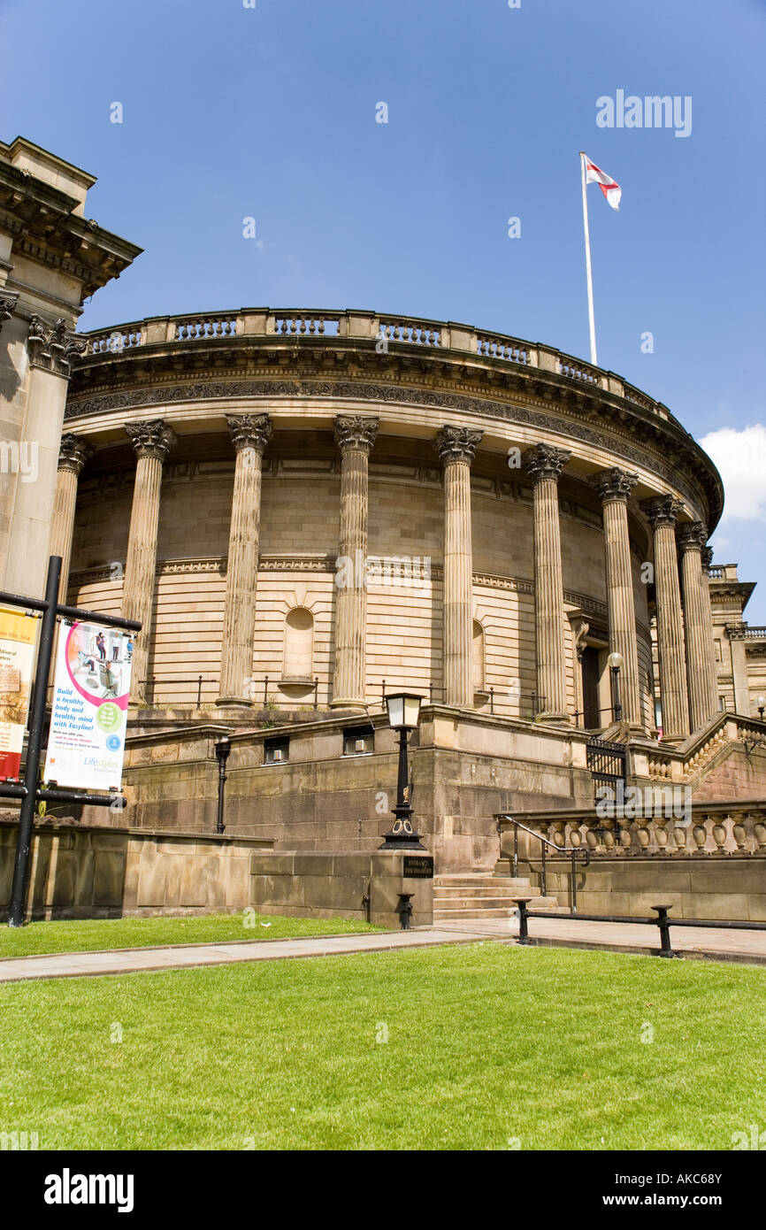 Picton Reading Room in William Brown Street, Liverpool England Stock ...