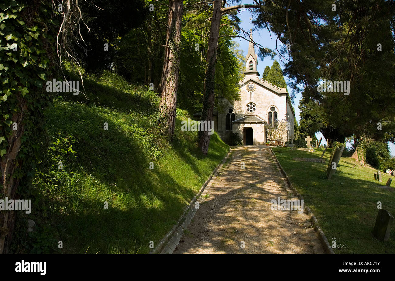 Slad church Gloucestershire Stock Photo - Alamy