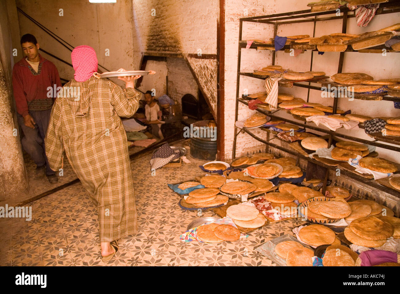 Bakery, Marrakesh Morocco, North Africa Stock Photo - Alamy
