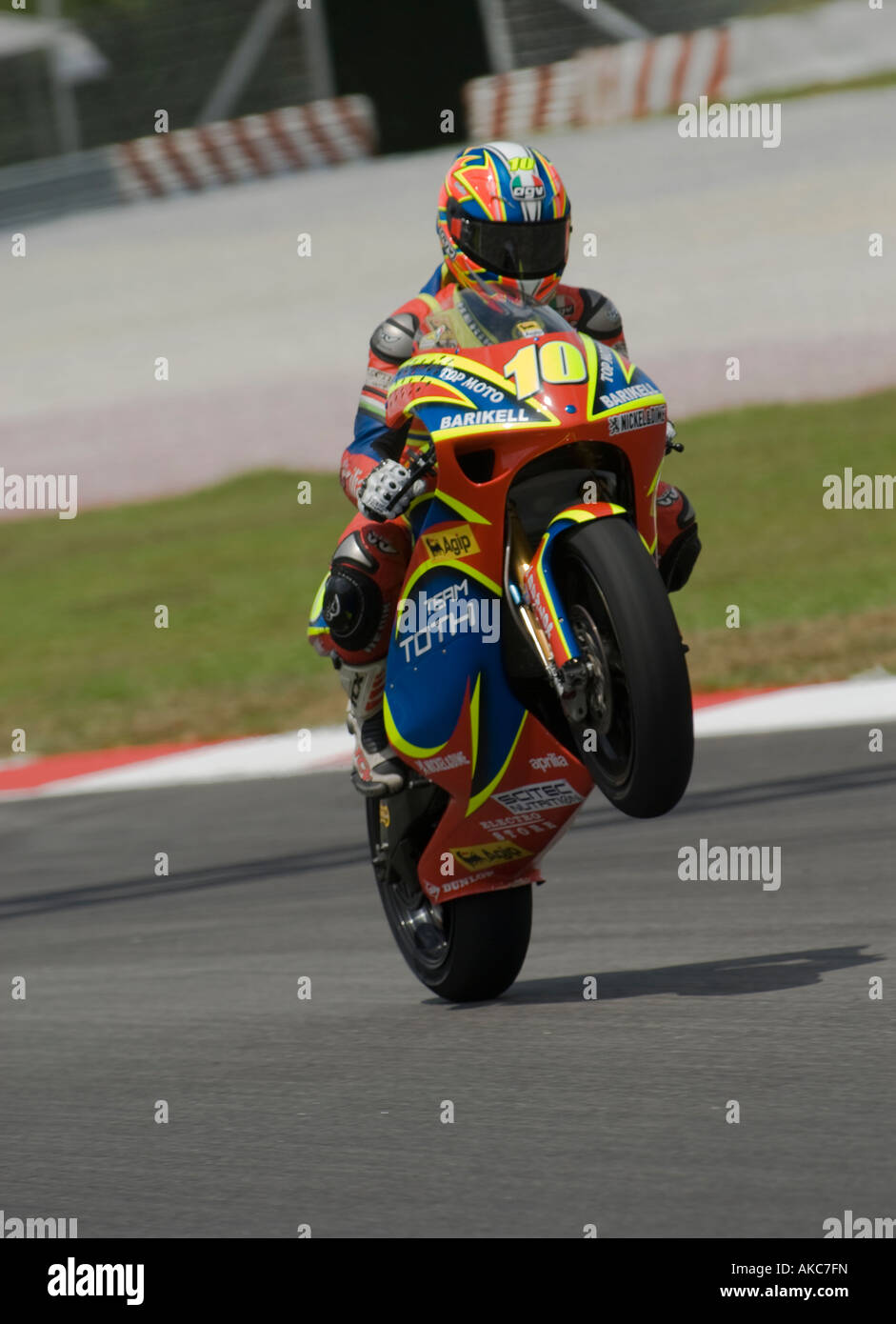 Imre Toth 250cc rider at 2007 Polini Malaysian Motorcycle Grand Prix ...