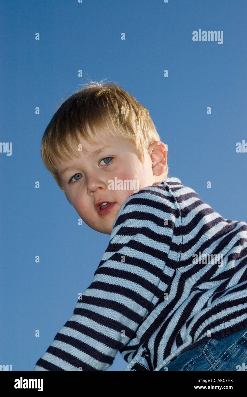 Five year old british boy hi-res stock photography and images - Alamy