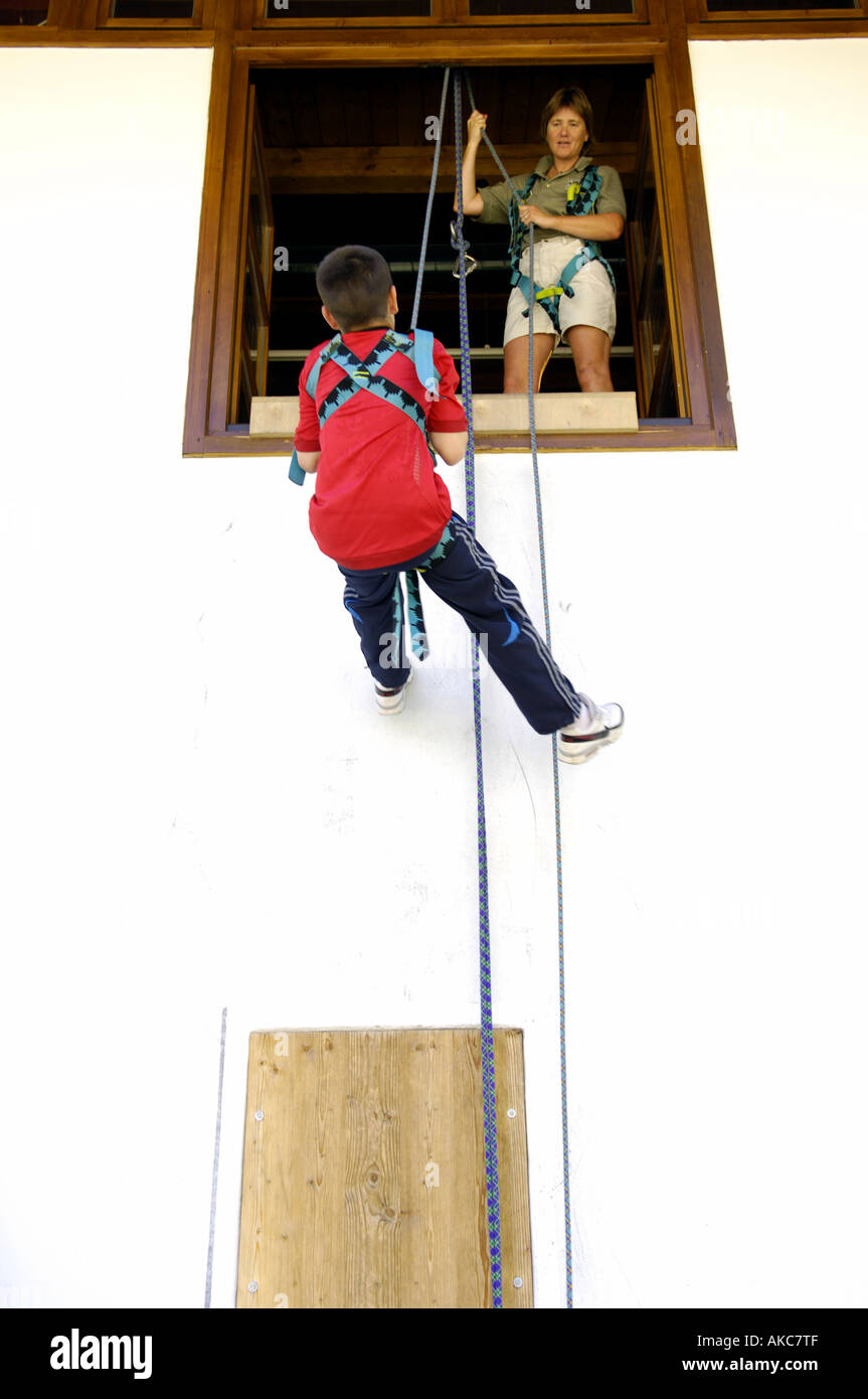 Children Going To School Mountain High Resolution Stock Photography and ...