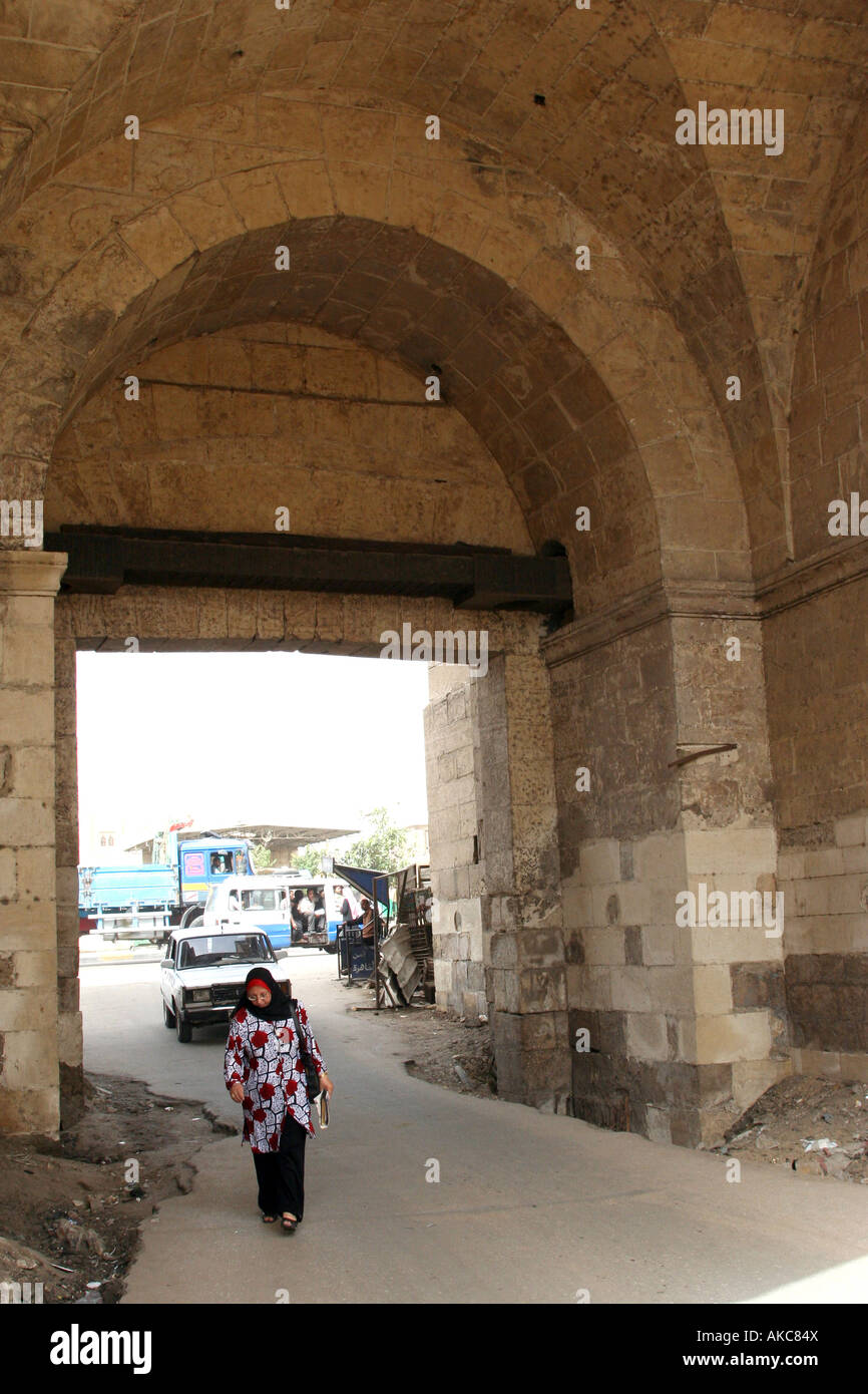 Cairo Old gate Stock Photo - Alamy