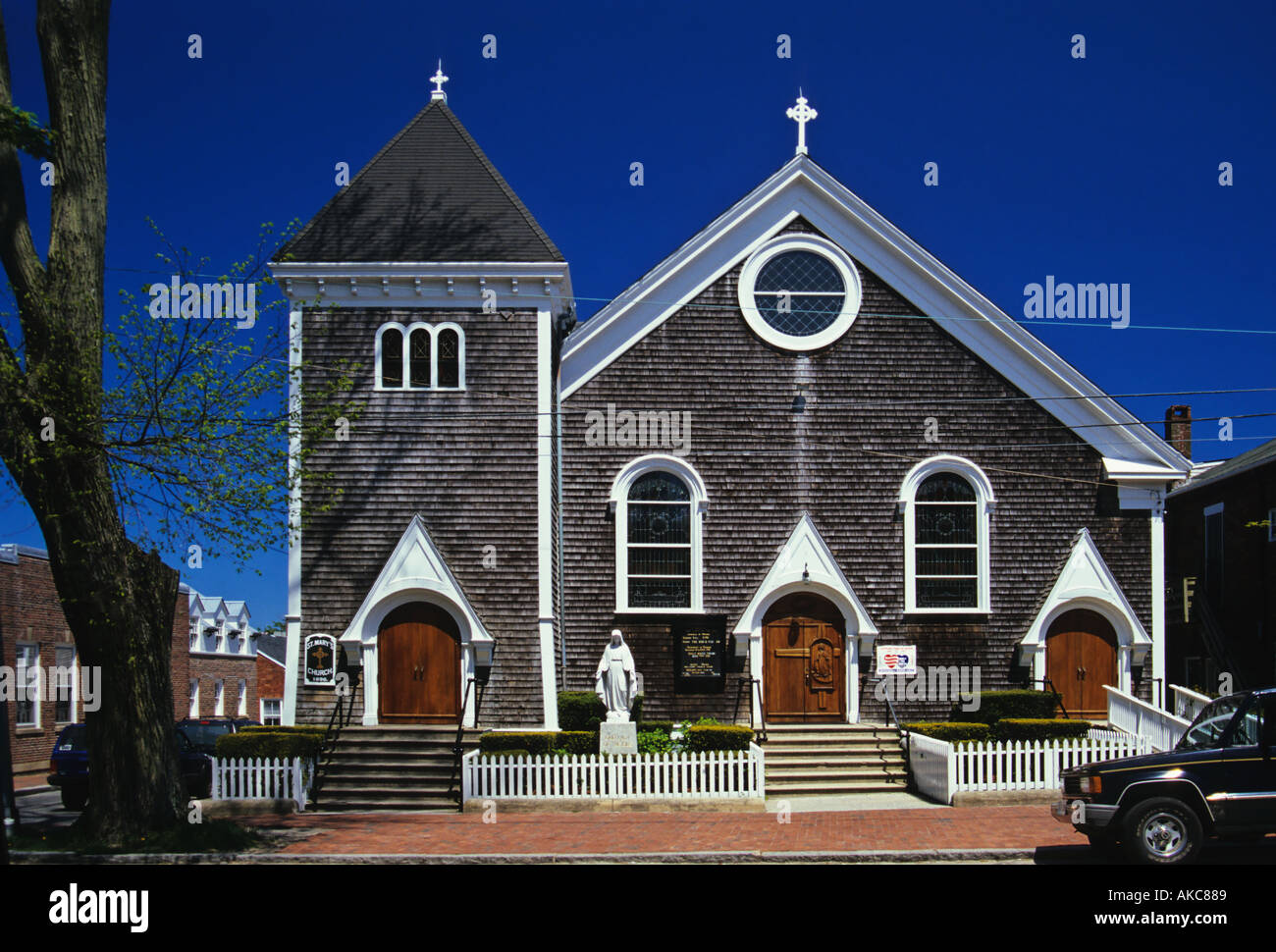 Church of St-Mary Our Lady of the Isle, Nantucket, Massachusetts ...