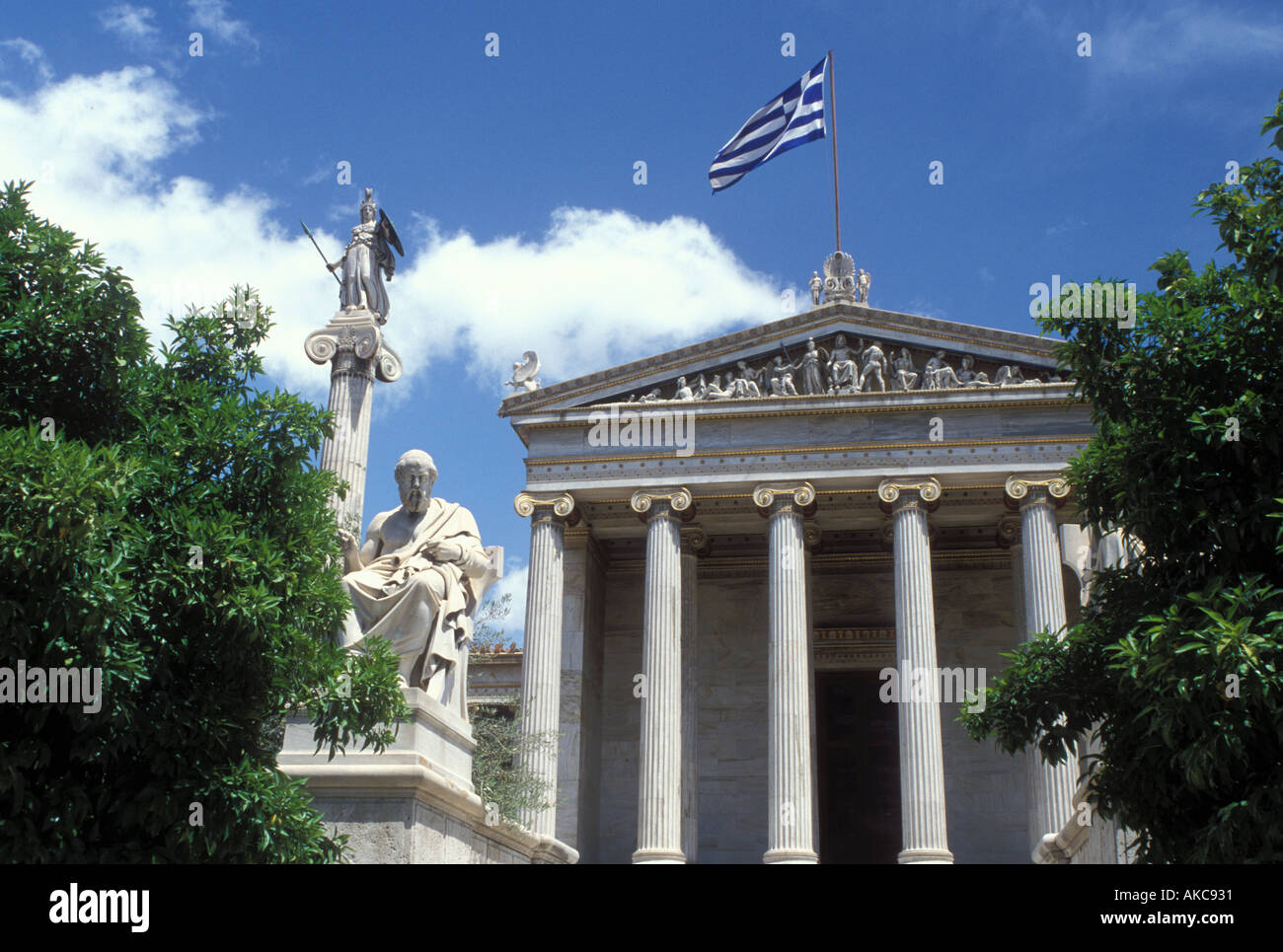 Athens college greece hi-res stock photography and images - Alamy