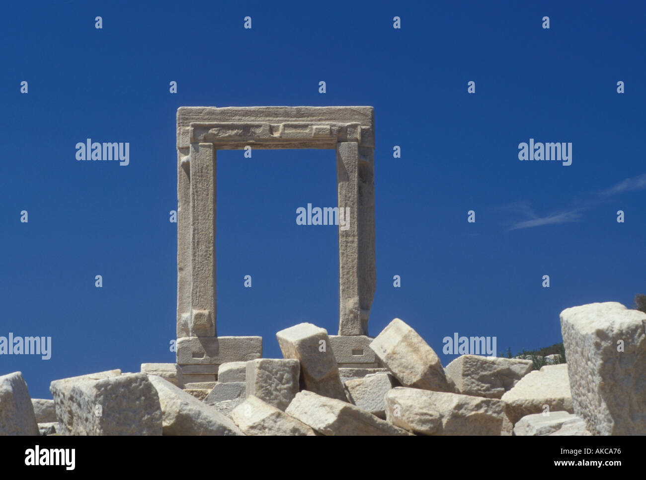 Greece naxos palatia apollo hi-res stock photography and images - Alamy