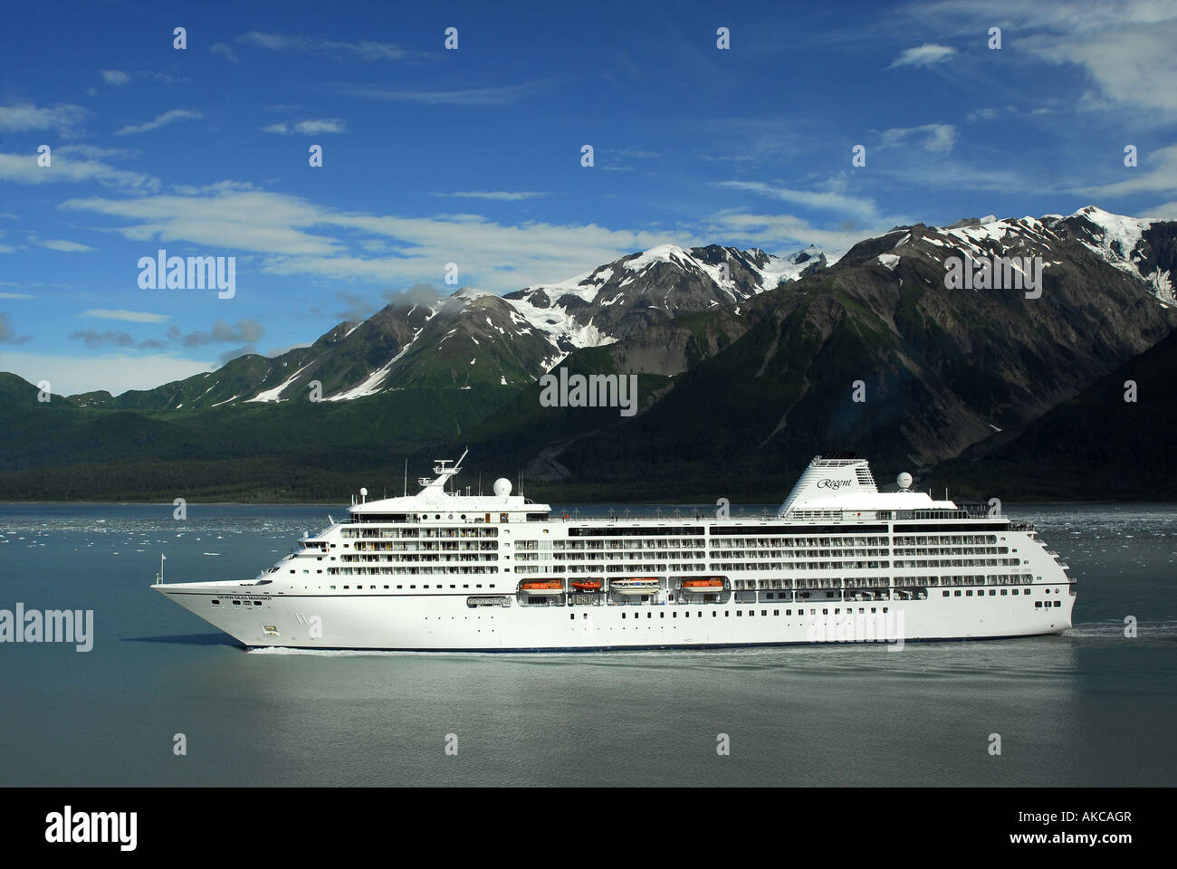 Cruise Ship Alaska Stock Photo - Alamy