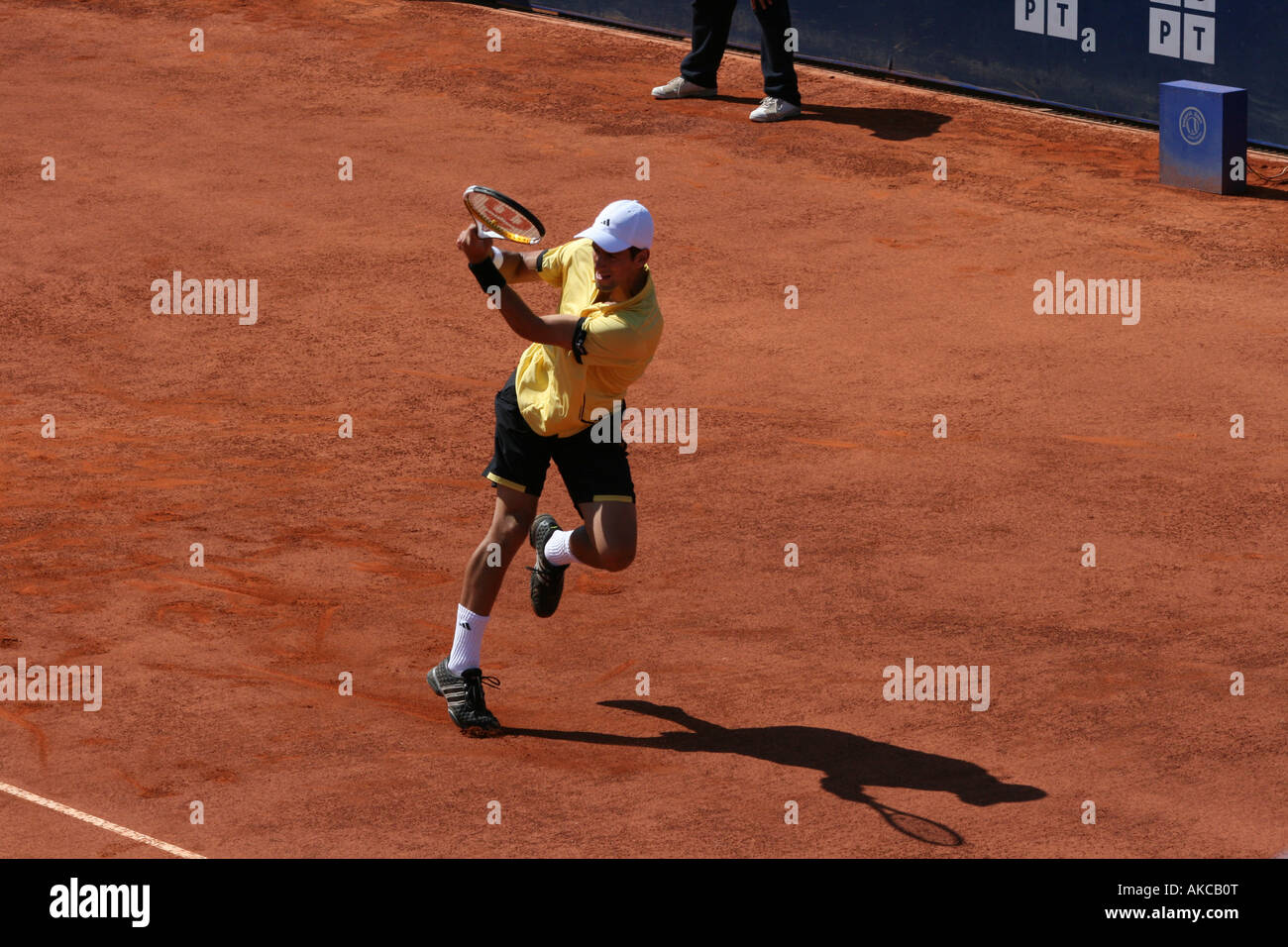Estoril Open 2007 - Men's final - Novak Djokovic vs Richard Gasquet ...