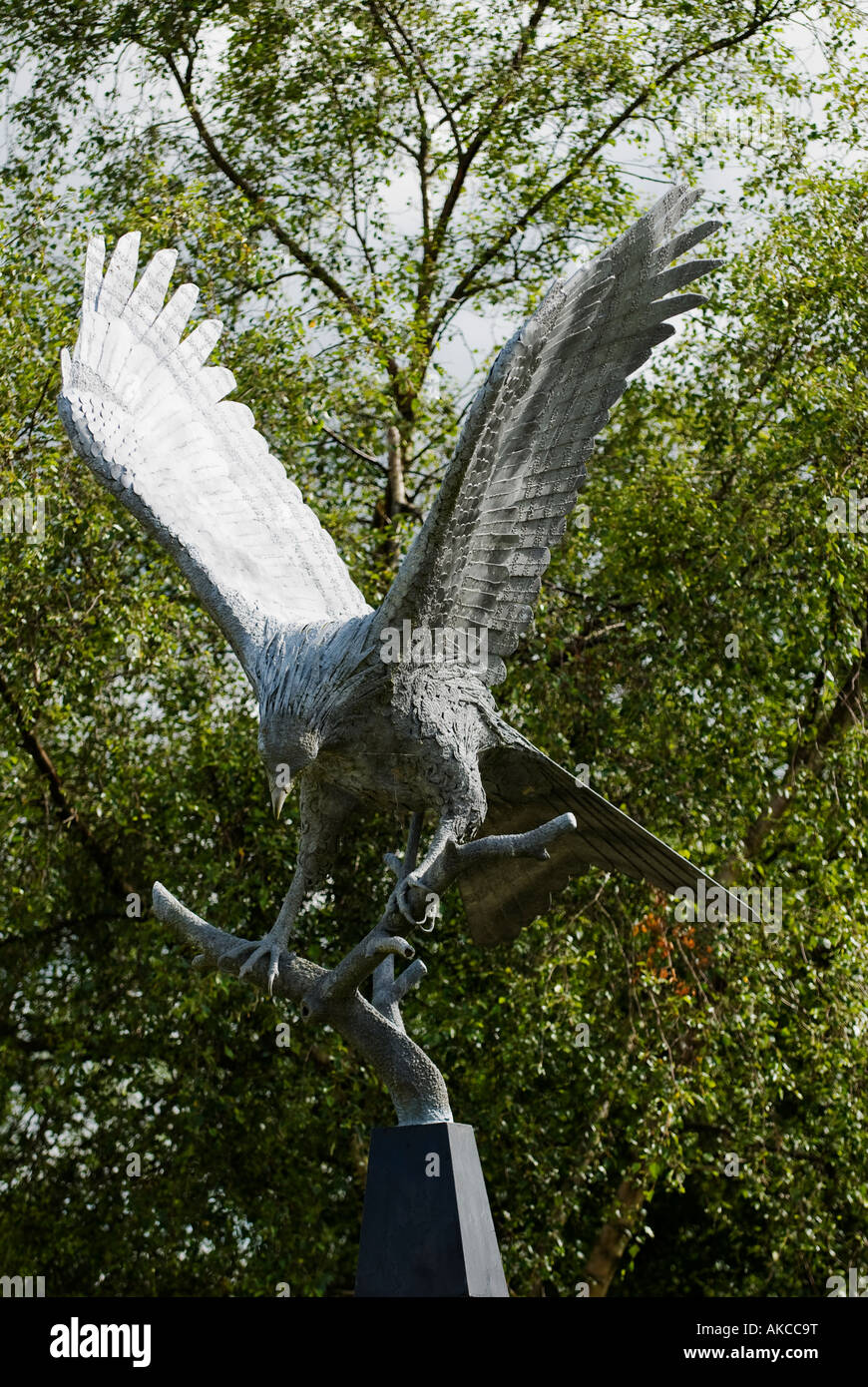Sculpture of a Red Kite named Spirit in the Sky by Sandy O'Connor in ...