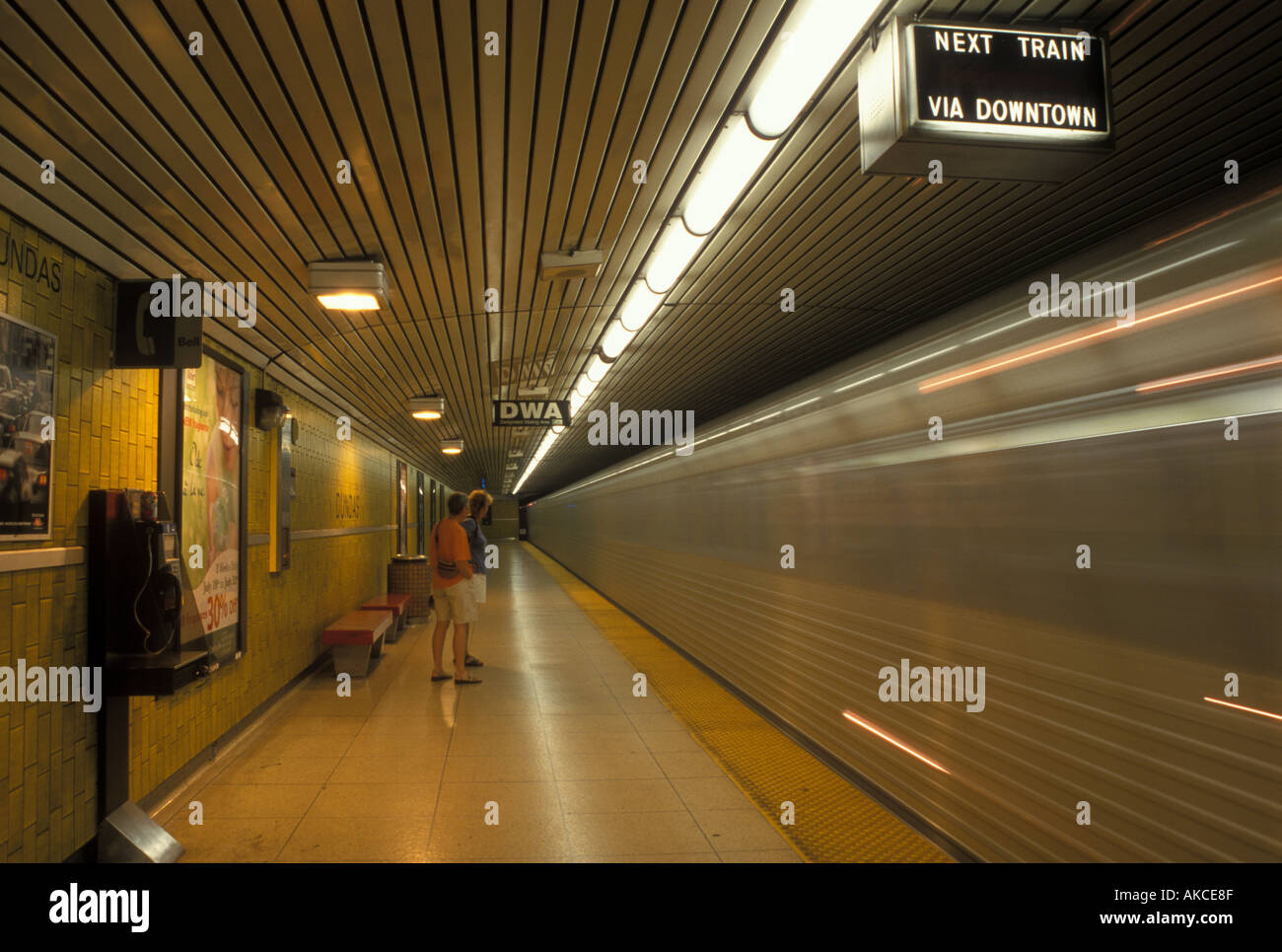 Inside toronto subway train hi-res stock photography and images - Alamy