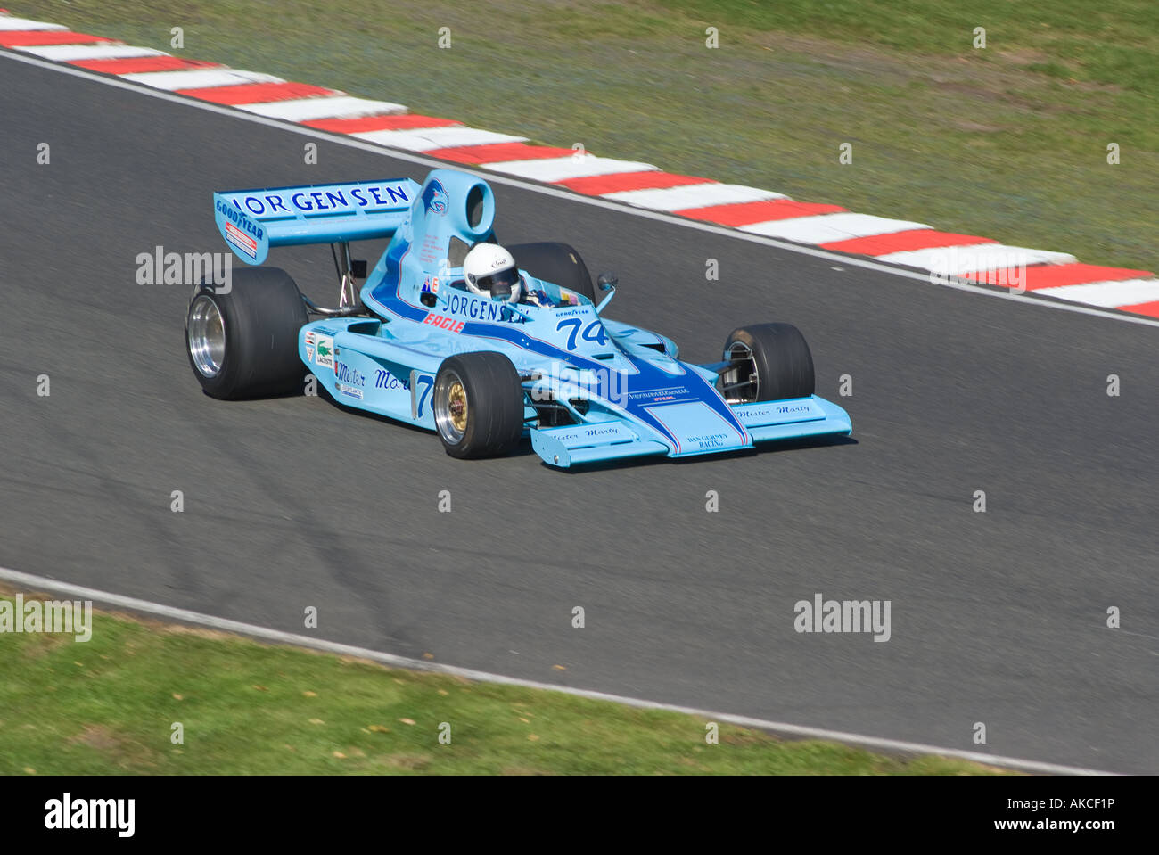 1974 Gurney Eagle Racing Car at Oulton Park Circuit near Tarporley ...