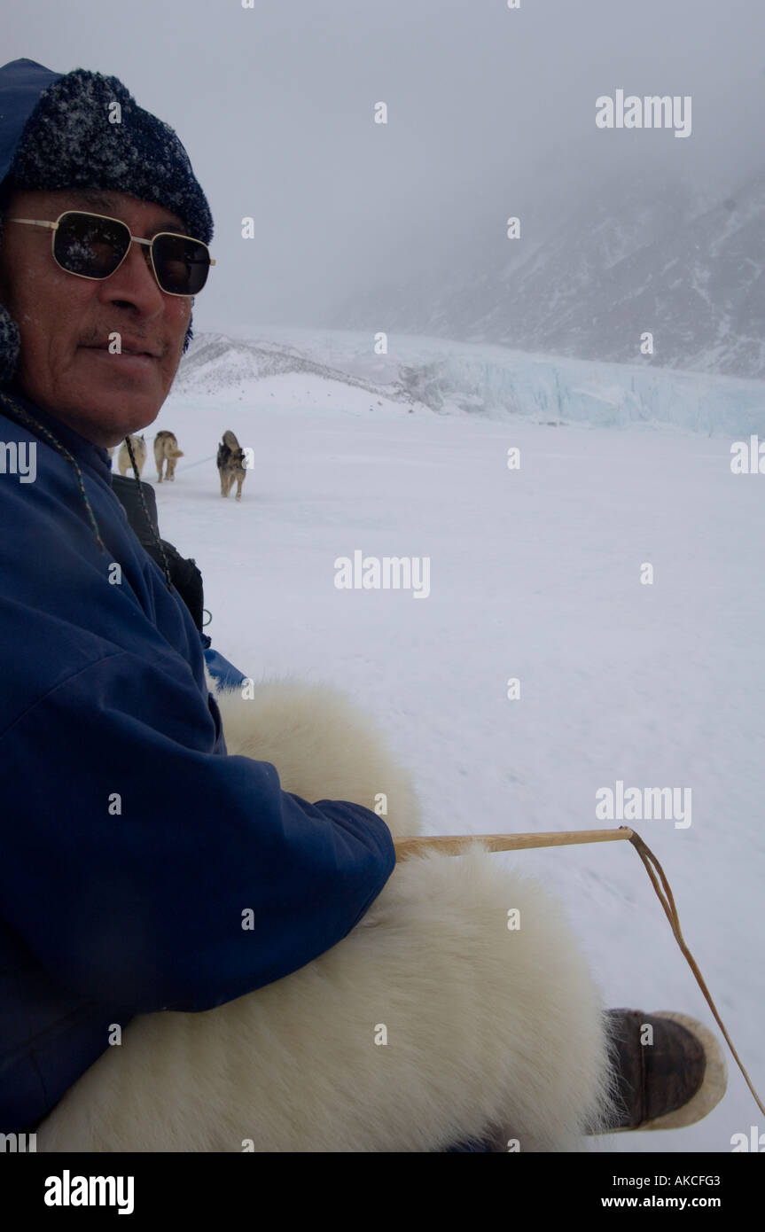 Traditional subsistence Inuit hunting Hunting for ringed seal Qaanaaq ...