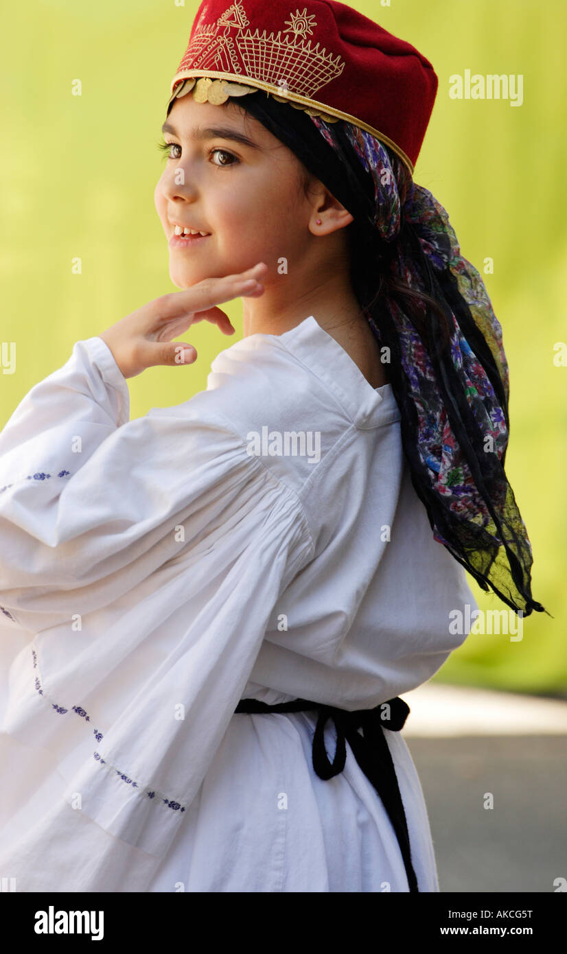 Greek dance costume hi-res stock photography and images - Alamy