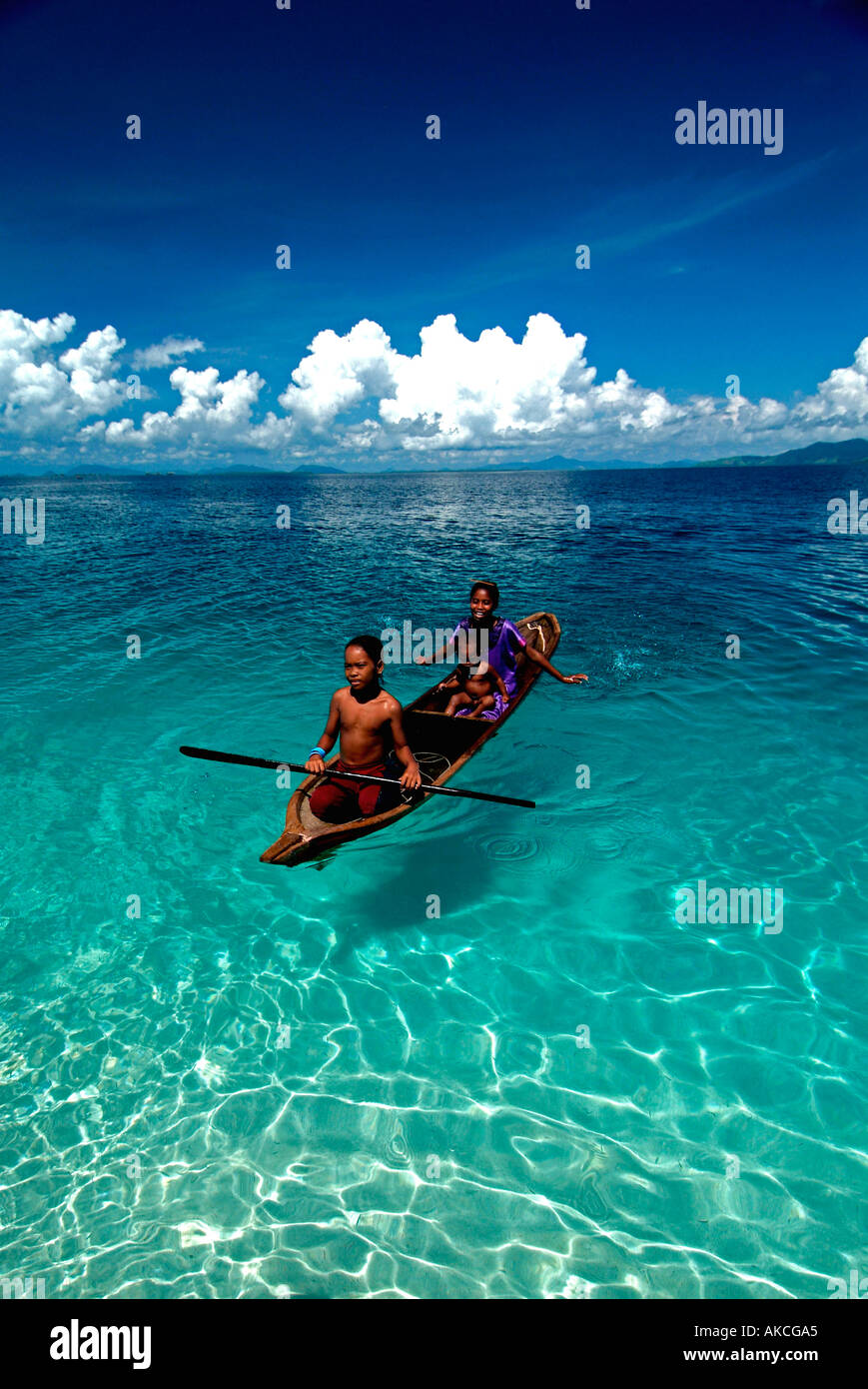 Bajau life in Semporna Sabah Stock Photo - Alamy