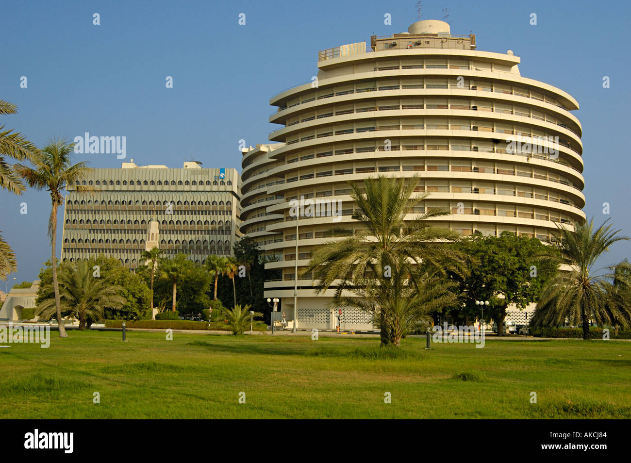 ADNOC buildings near the Corniche Abu Dhabi UAE Stock Photo - Alamy