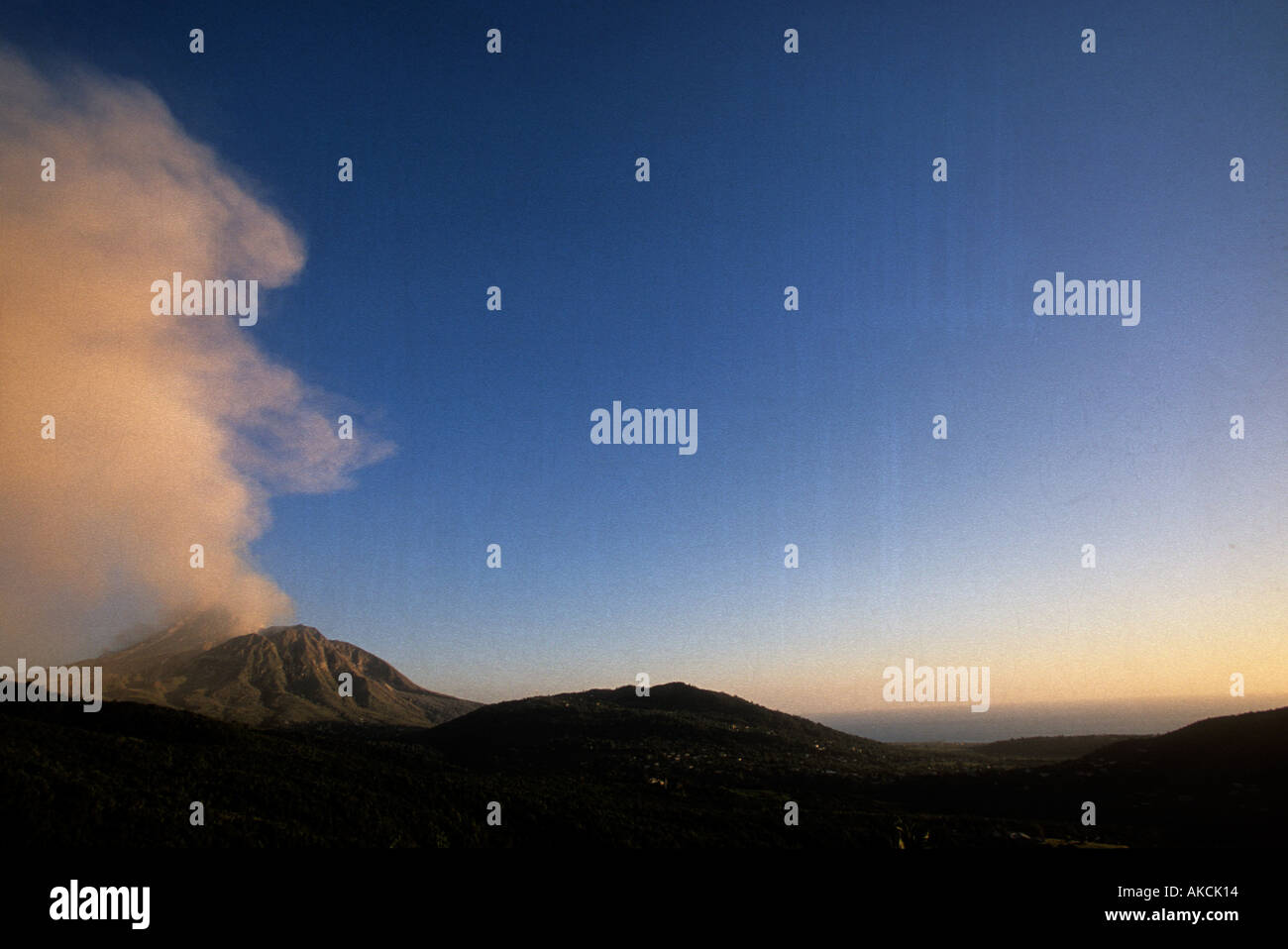Montserrat eruption hi-res stock photography and images - Alamy