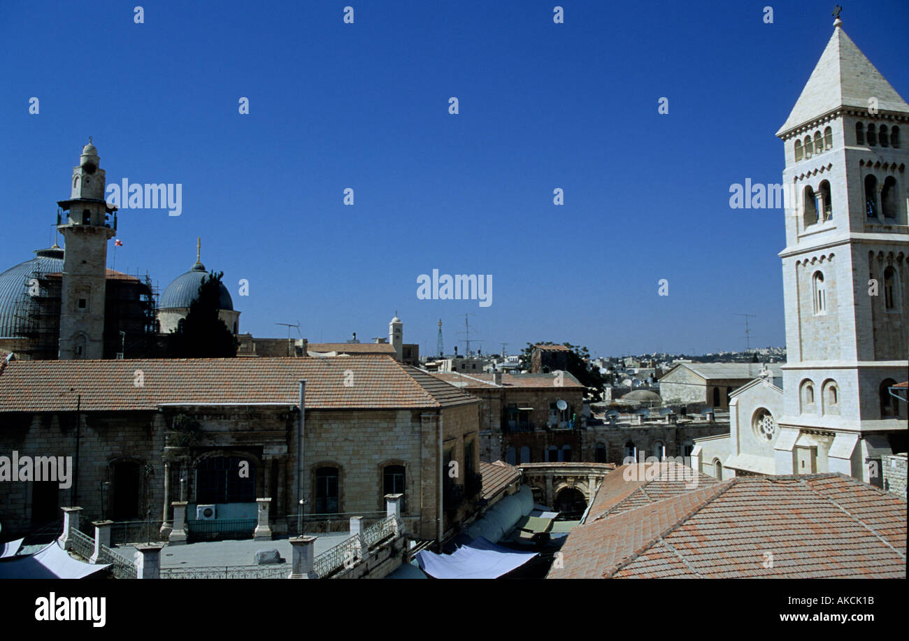The skyline of Palestine Stock Photo - Alamy