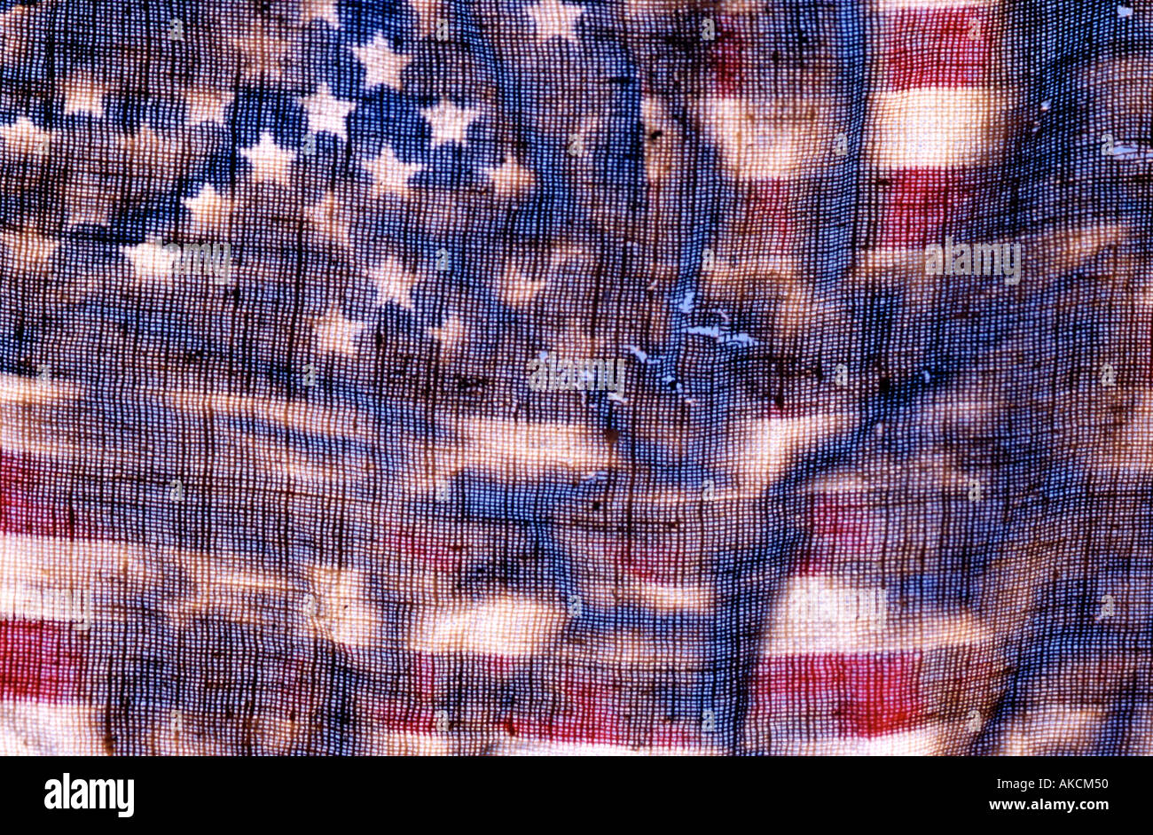 Burned United States flag Stars and Stripes Stock Photo - Alamy